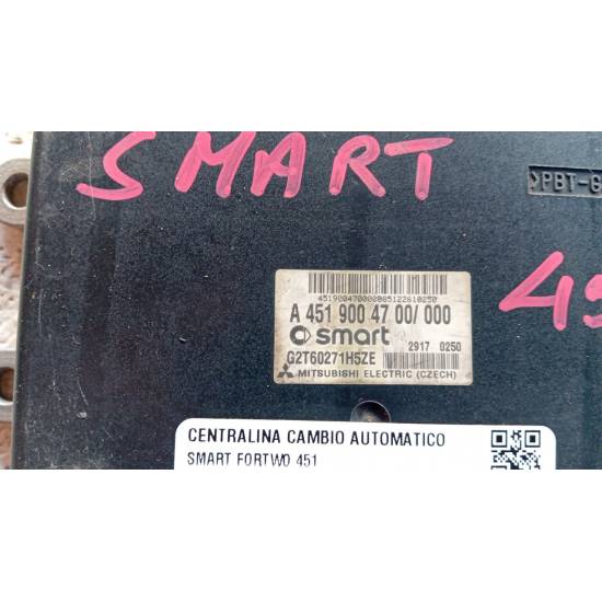 CENTRALINA CAMBIO AUTOMATICO SMART Fortwo Coupé (W451) A4519004700 ...