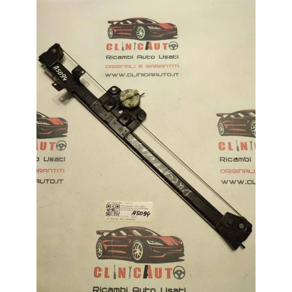 MECCANISMO ALZAVETRO ANT. SX FIAT Ducato 5Â° Serie 1368922080 F1AE0481D ...