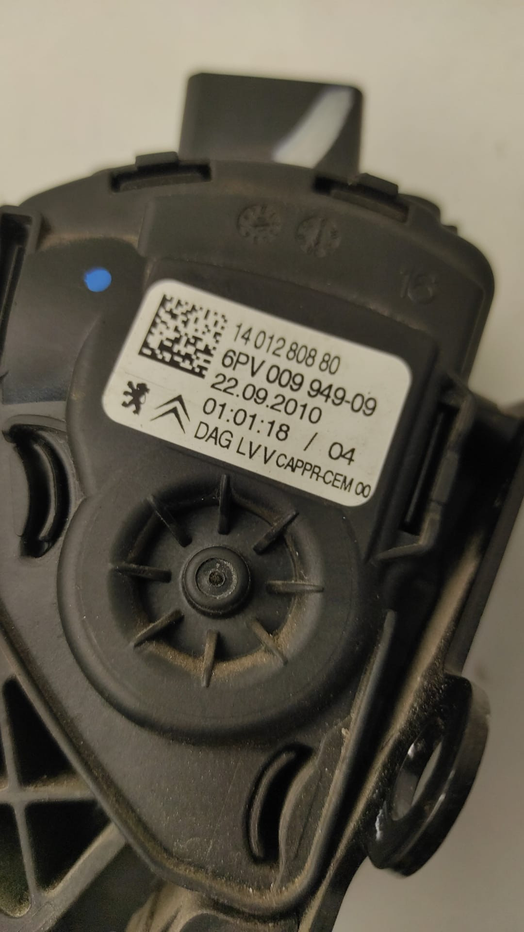 PEDALE ACCELERATORE FIAT Scudo 3Â° Serie 2000 diesel (2011) RICAMBI USATI