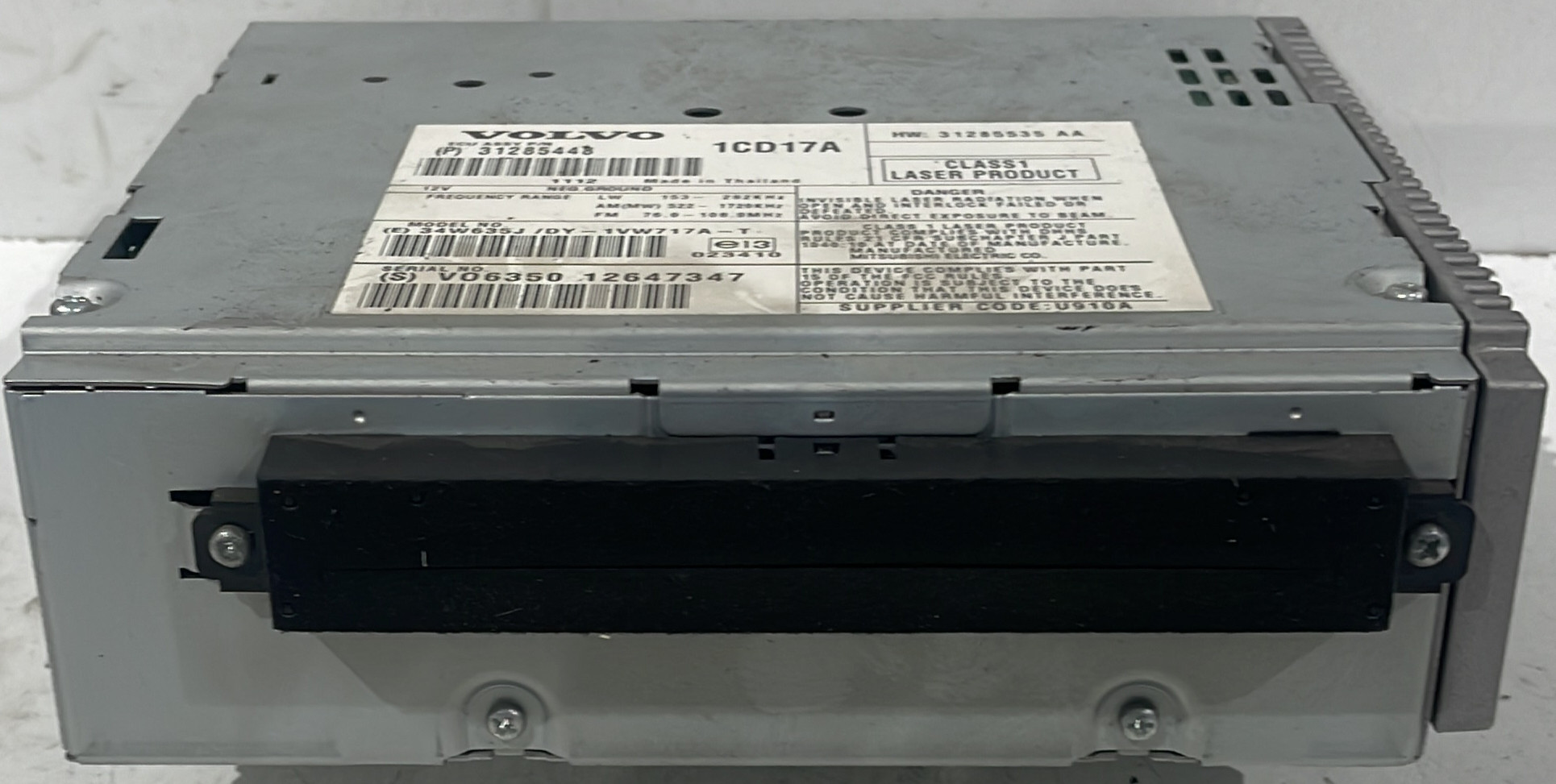 AUTORADIO VOLVO C30 1° Serie (06>12)