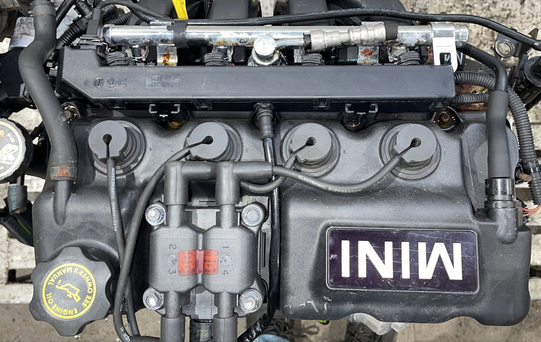 MOTORE SEMICOMPLETO MINI Cooper 1° Serie benzina 1600 (00>06)