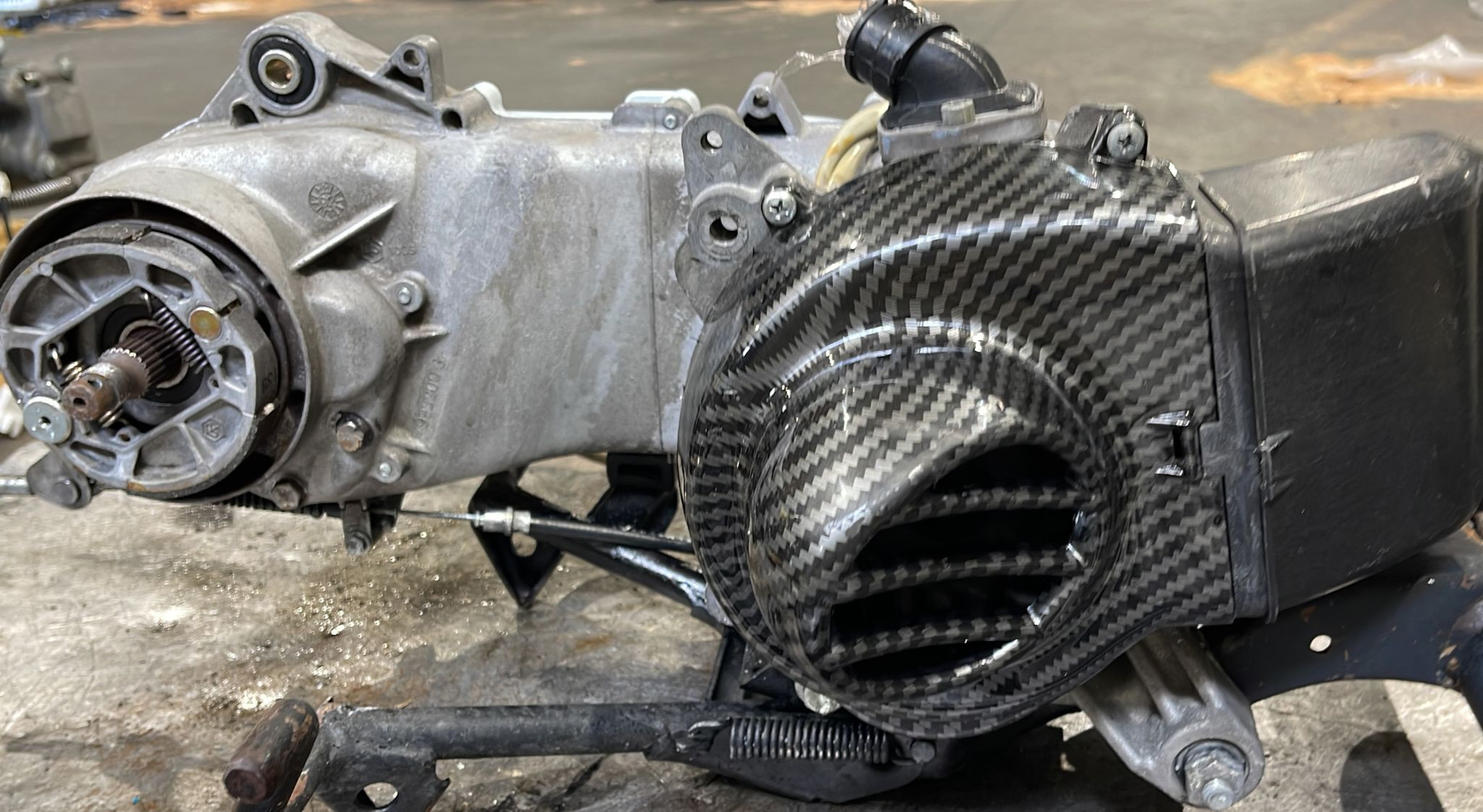 MOTORE SEMICOMPLETO PIAGGIO ZIP 50 benzina 50 (92>)