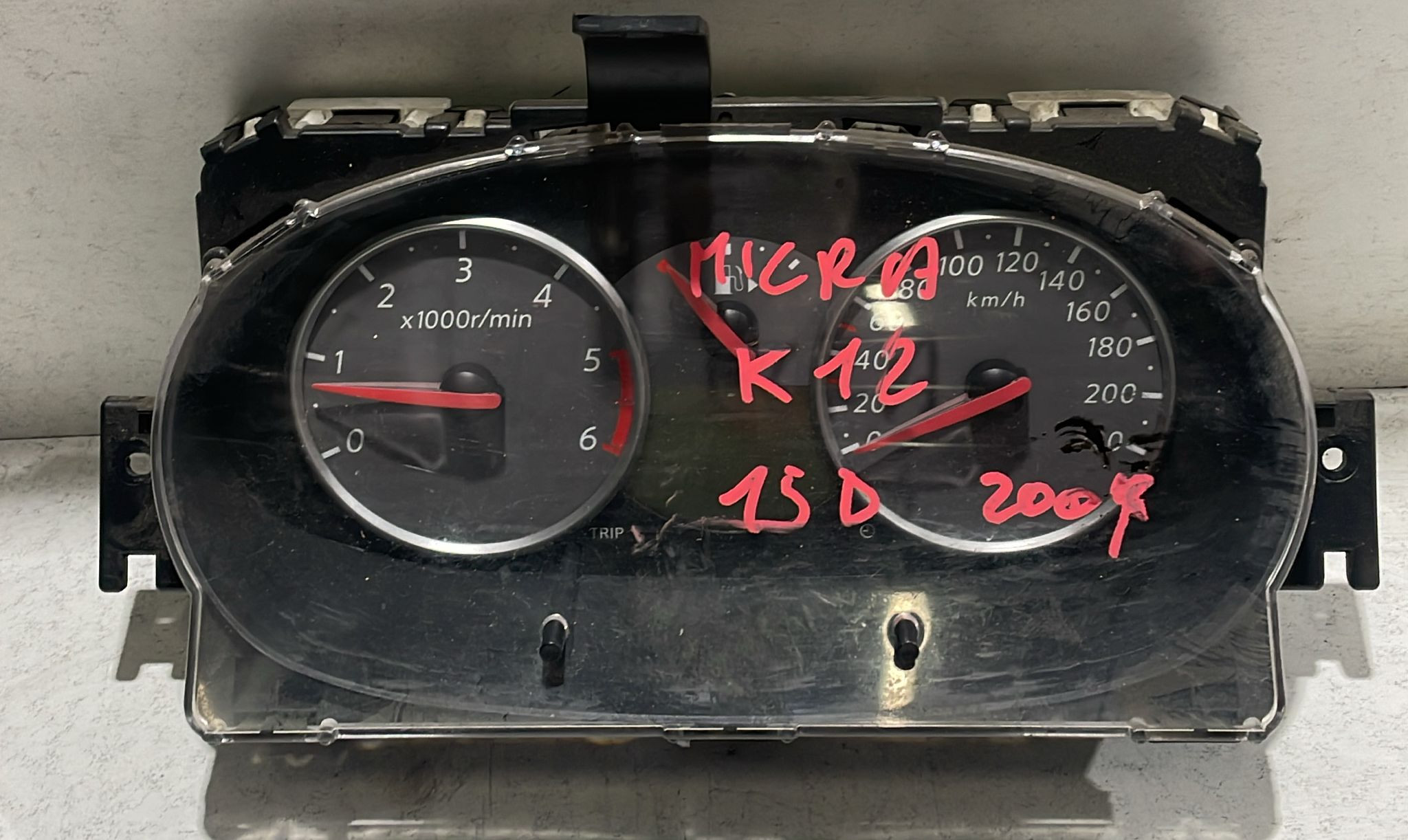 CONTACHILOMETRI NISSAN Micra 6° Serie (07>10)