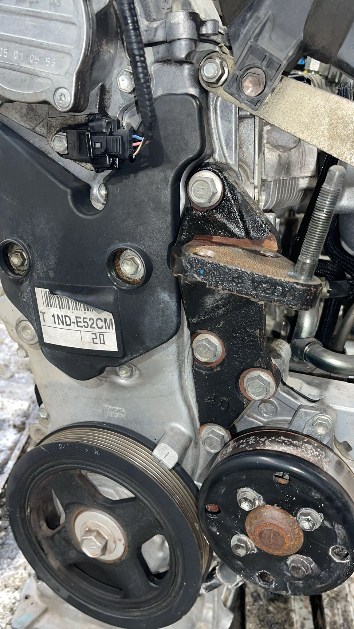 MOTORE SEMICOMPLETO TOYOTA Corolla Verso 2° Serie diesel 1400 (04>09)