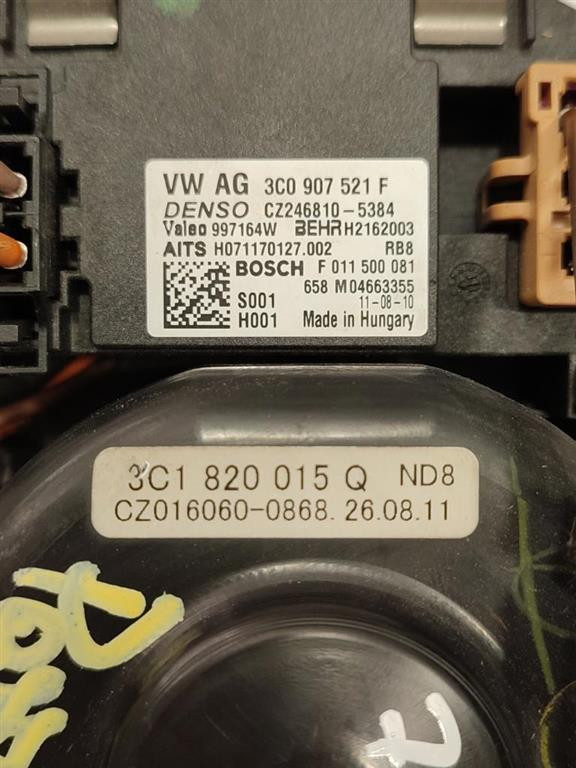 3C1820015Q 3C0907521F VENTOLA ABITACOLO VOLKSWAGEN Passat Berlina 4Â ...