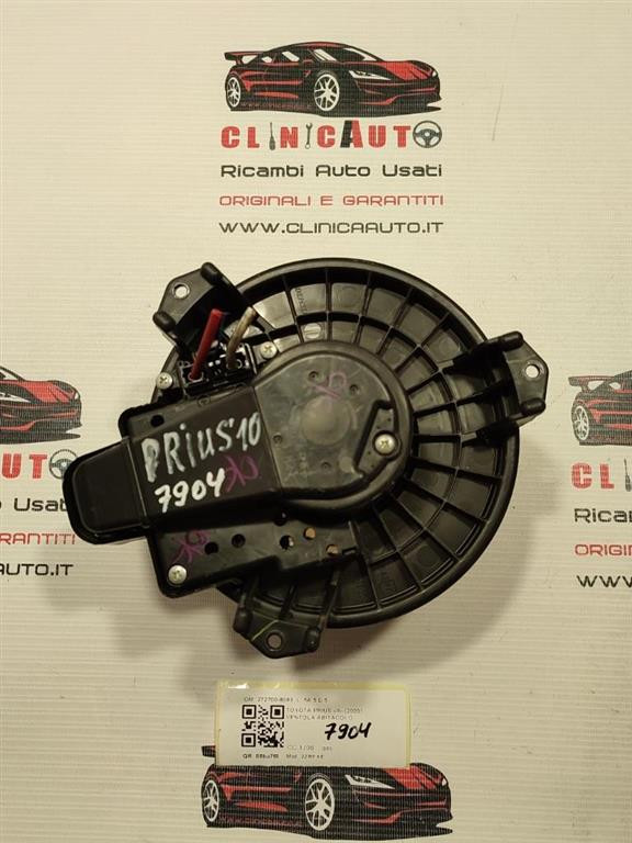 272700-8083 VENTOLA ABITACOLO TOYOTA Prius 3° Serie 1798 gas (1 ...