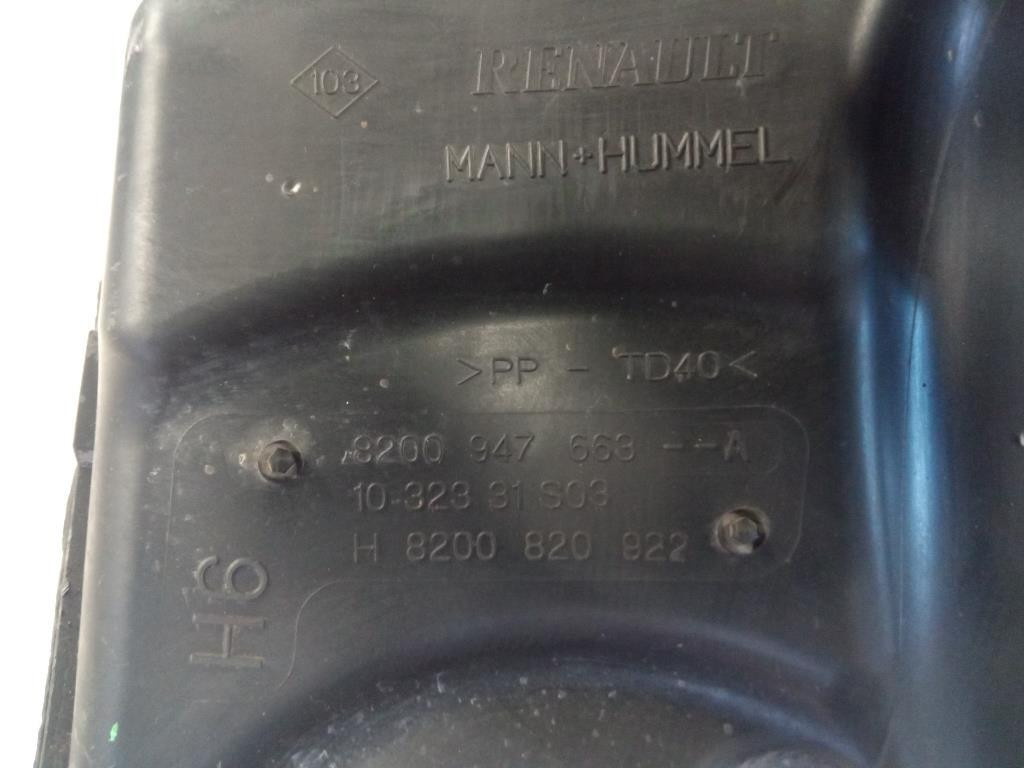 BOX SCATOLA FILTRO ARIA RENAULT Megane III 8200947663 K9K636 diesel ...