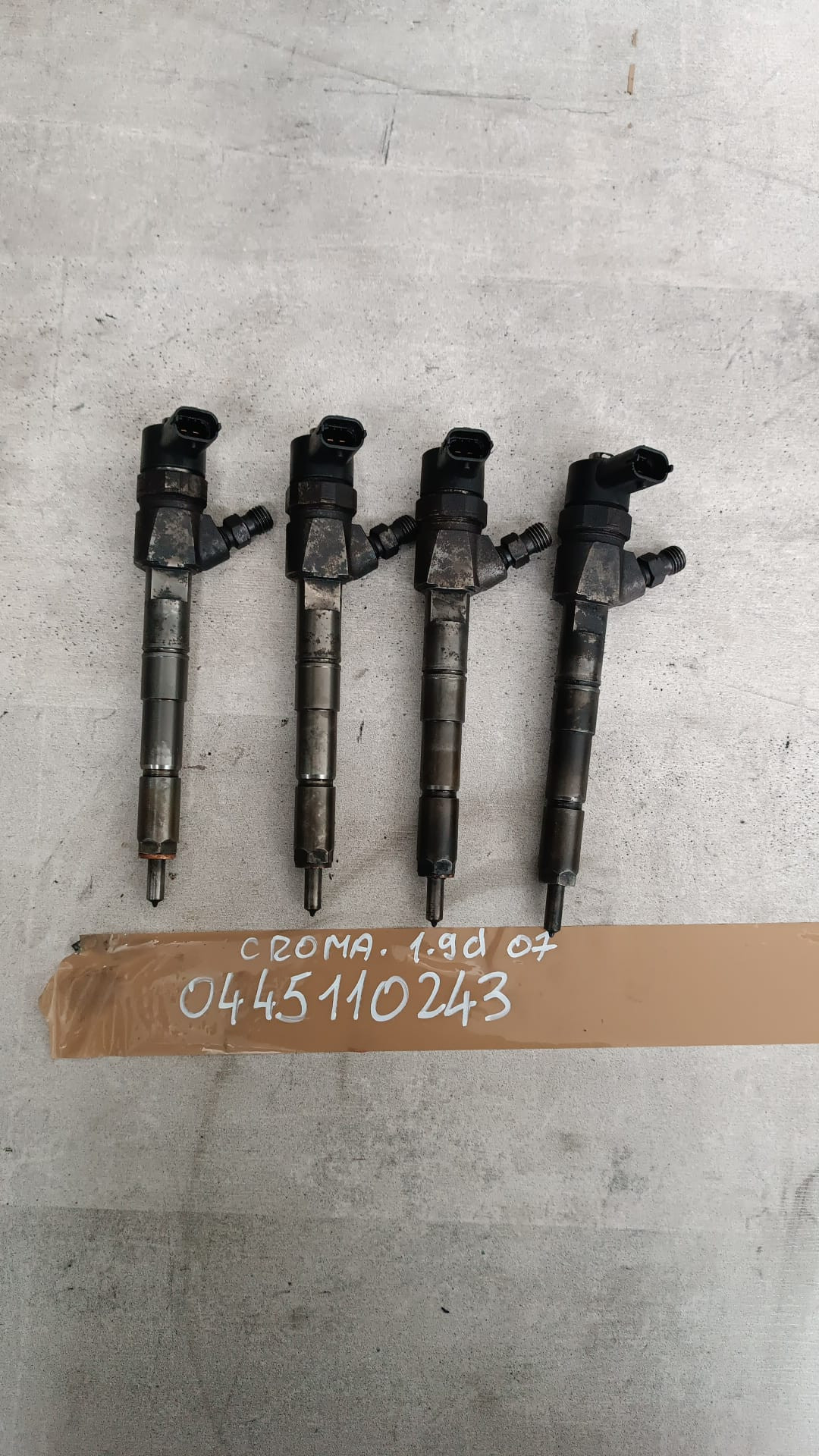INIETTORI FIAT Croma 2° Serie 0445110243 diesel 1.9 (05>07)