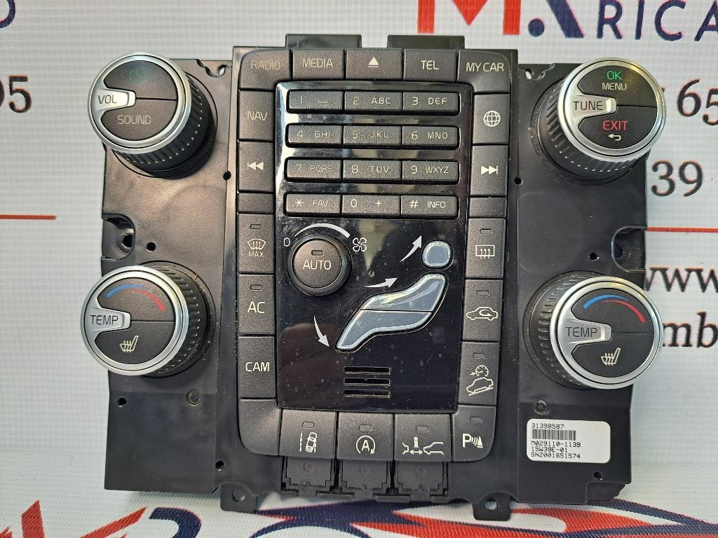 COMANDI CLIMA VOLVO XC60 1° Serie 31398587 (08>)