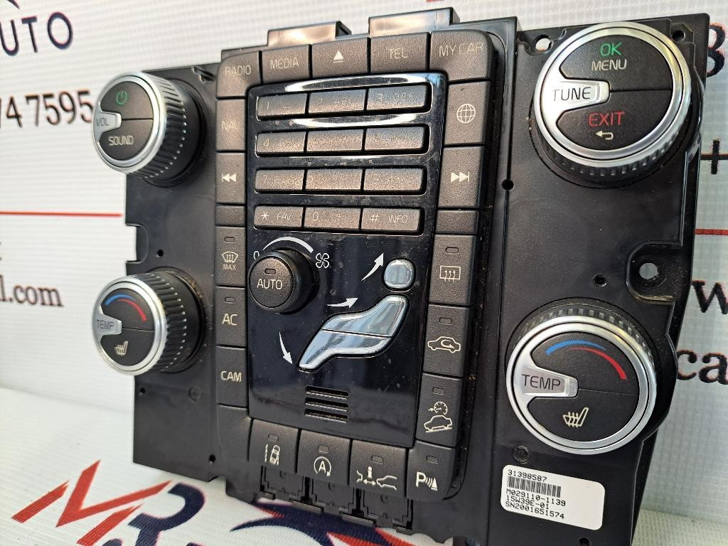 COMANDI CLIMA VOLVO XC60 1° Serie 31398587 (08>)