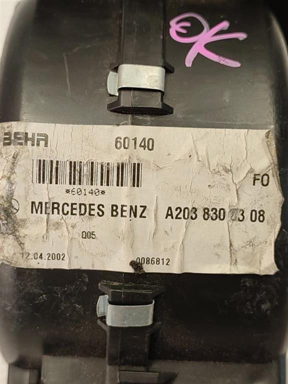 VENTOLA ABITACOLO MERCEDES CLK Cabrio W209 A2038300308 benzina 1 (03>)