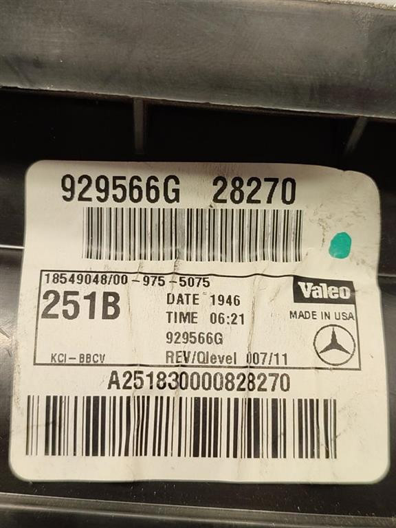 VENTOLA ABITACOLO MERCEDES Classe R W251 A2518300008 982677J 642950 ...