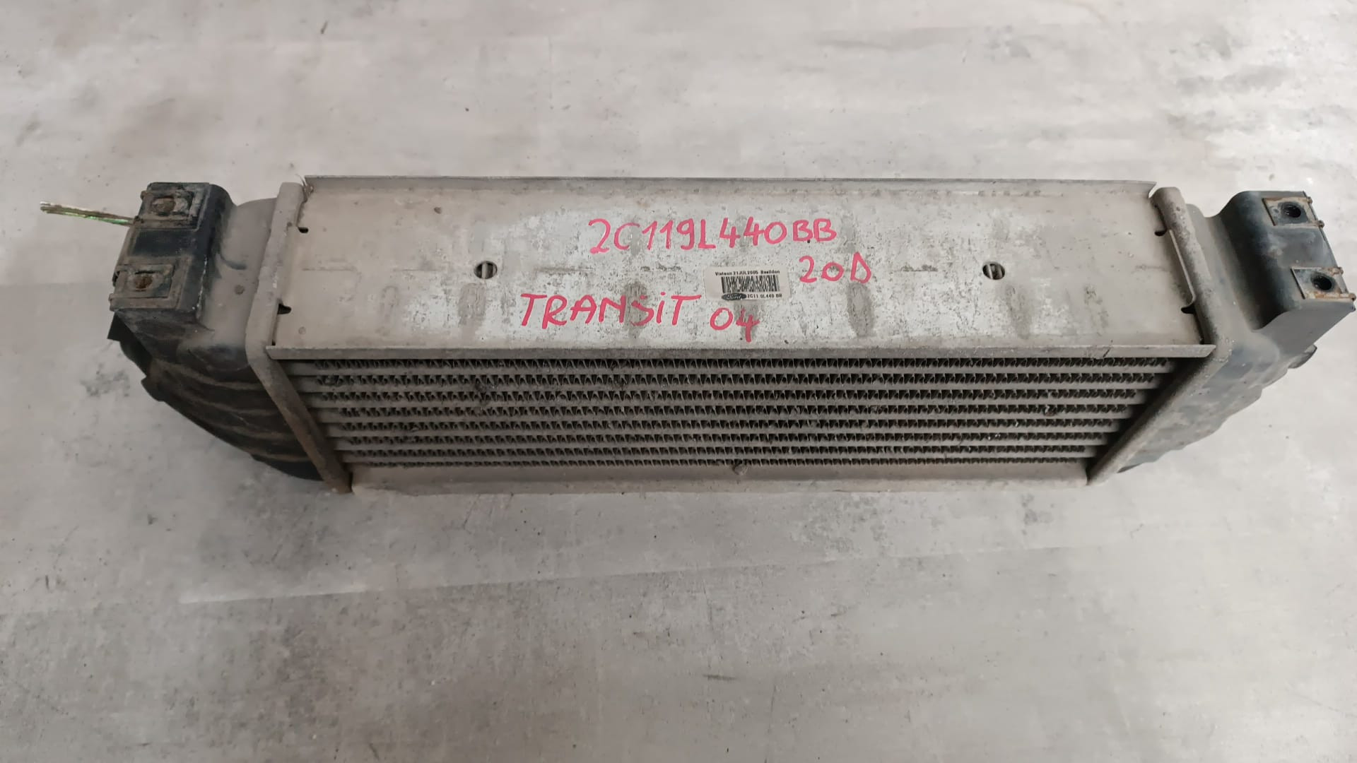 INTERCOOLER FORD Transit Serie 2C199L440BB diesel 2.0 (00>06)