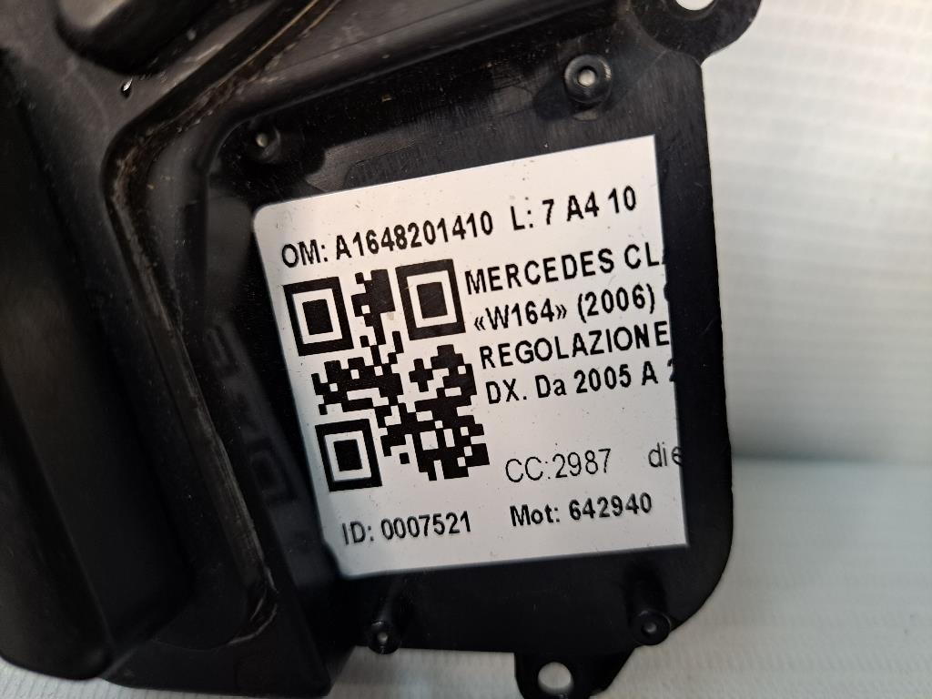 CENTRALINA SERVIZI CONFORT SOTTO IL SEDILE MERCEDES ML W164 3° Serie ...