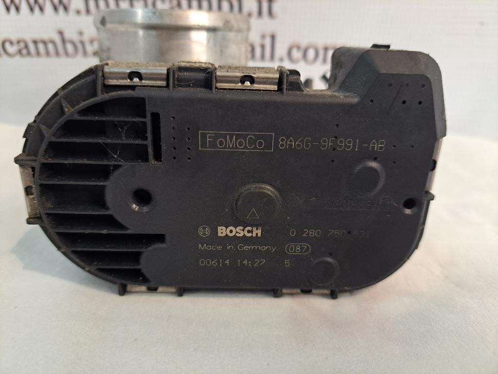 CORPO FARFALLATO FORD Fiesta 6° Serie 8A6G-9E991-AB SNJA/B/C/D benzina ...