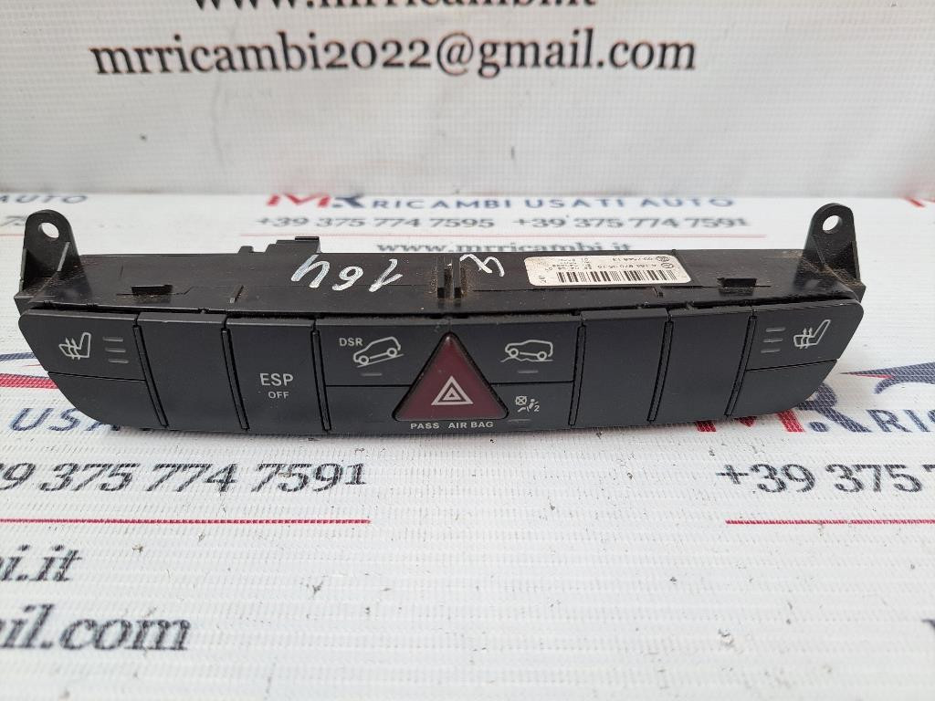 PULSANTIERA CENTRALE MERCEDES ML W164 3° Serie A1648703510 (05>11)