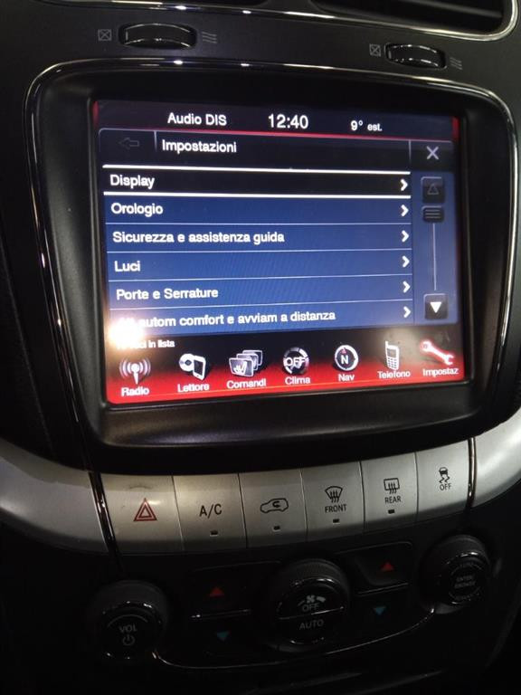 DISPLAY MULTIFUNZIONE COMPUTER DI BORDO FIAT Freemont 1° Serie ...