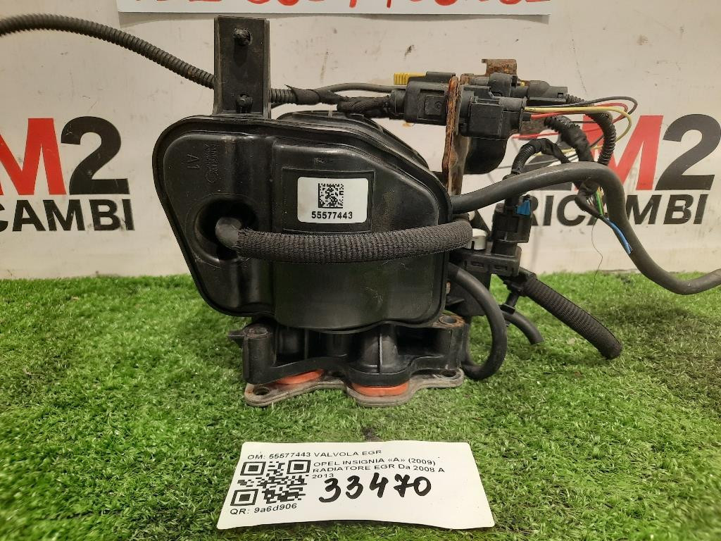 RADIATORE SCARICO GAS EGR OPEL Insignia Berlina 55577443 VALVOLA EGR ...