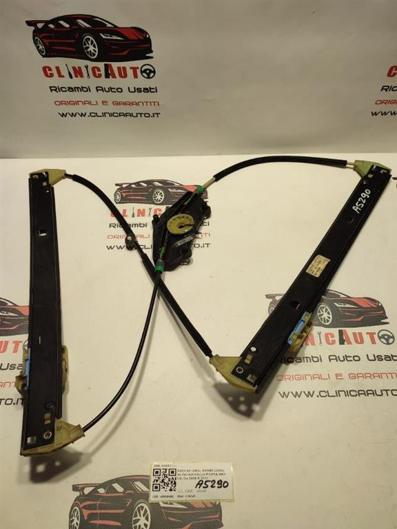 MECCANISMO ALZAVETRO ANT. DX AUDI A4 Avant (8K5) 8K0837462 CAGA (08>15)