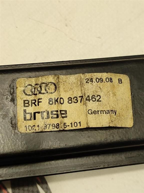 MECCANISMO ALZAVETRO ANT. DX AUDI A4 Avant (8K5) 8K0837462 CAGA (08>15)