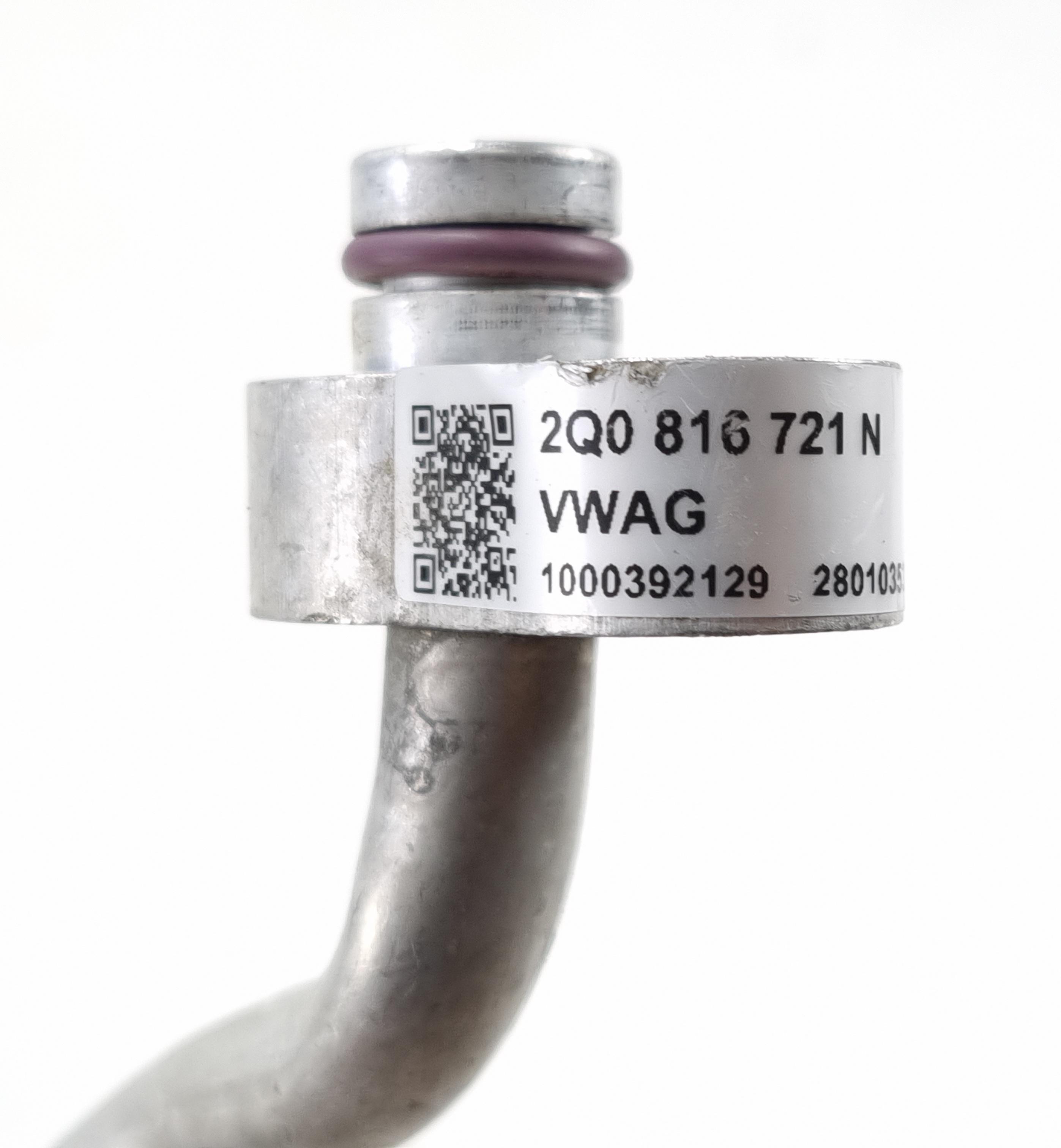 TUBO CONDENSATORE COMPRESSORE A/C VOLKSWAGEN Polo 6° Serie 2Q0816721N ...