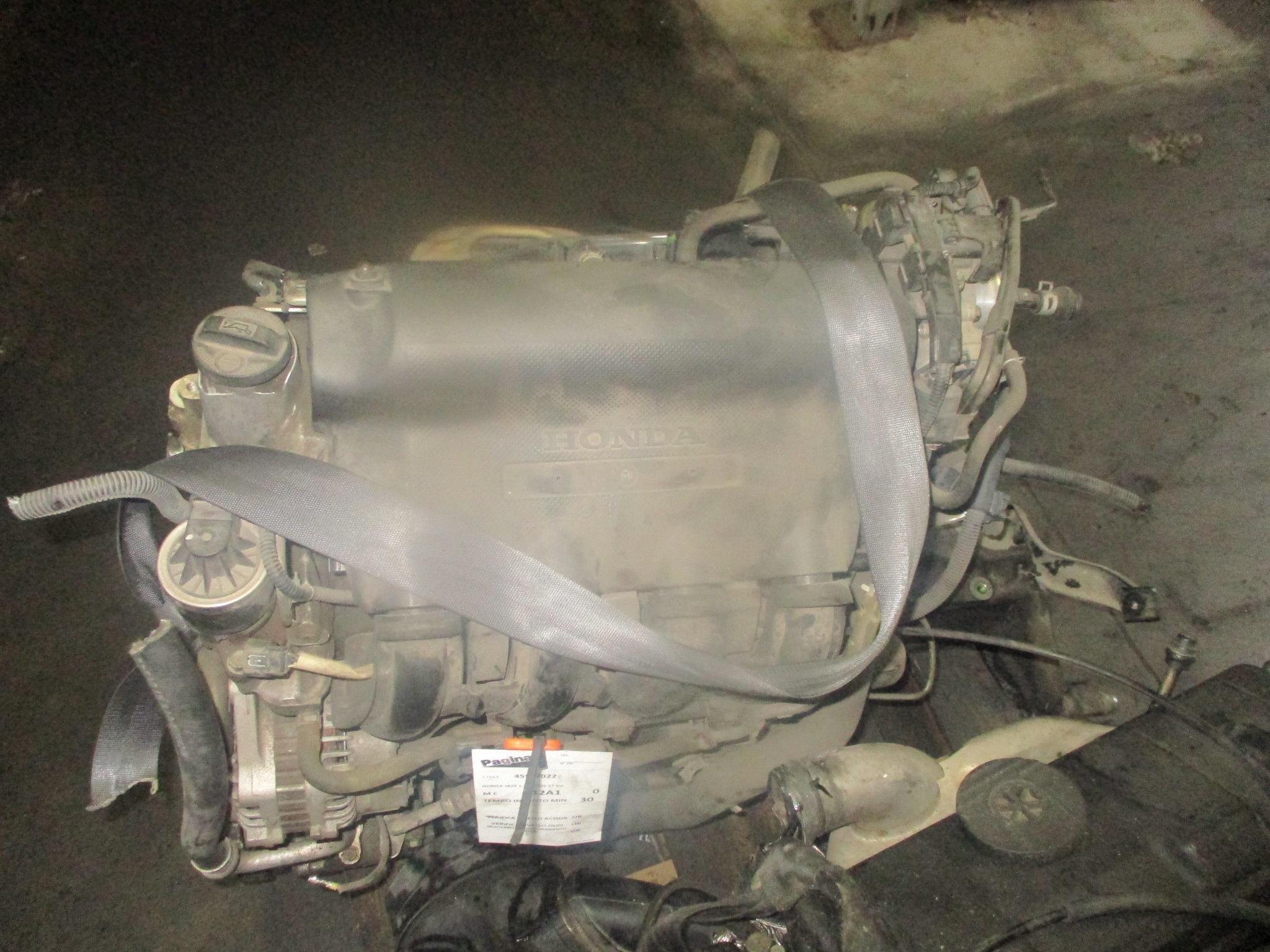 MOTORE COMPLETO HONDA Jazz Serie L12A1 L12A1, L12A4 Benzina 1200 (02>08)