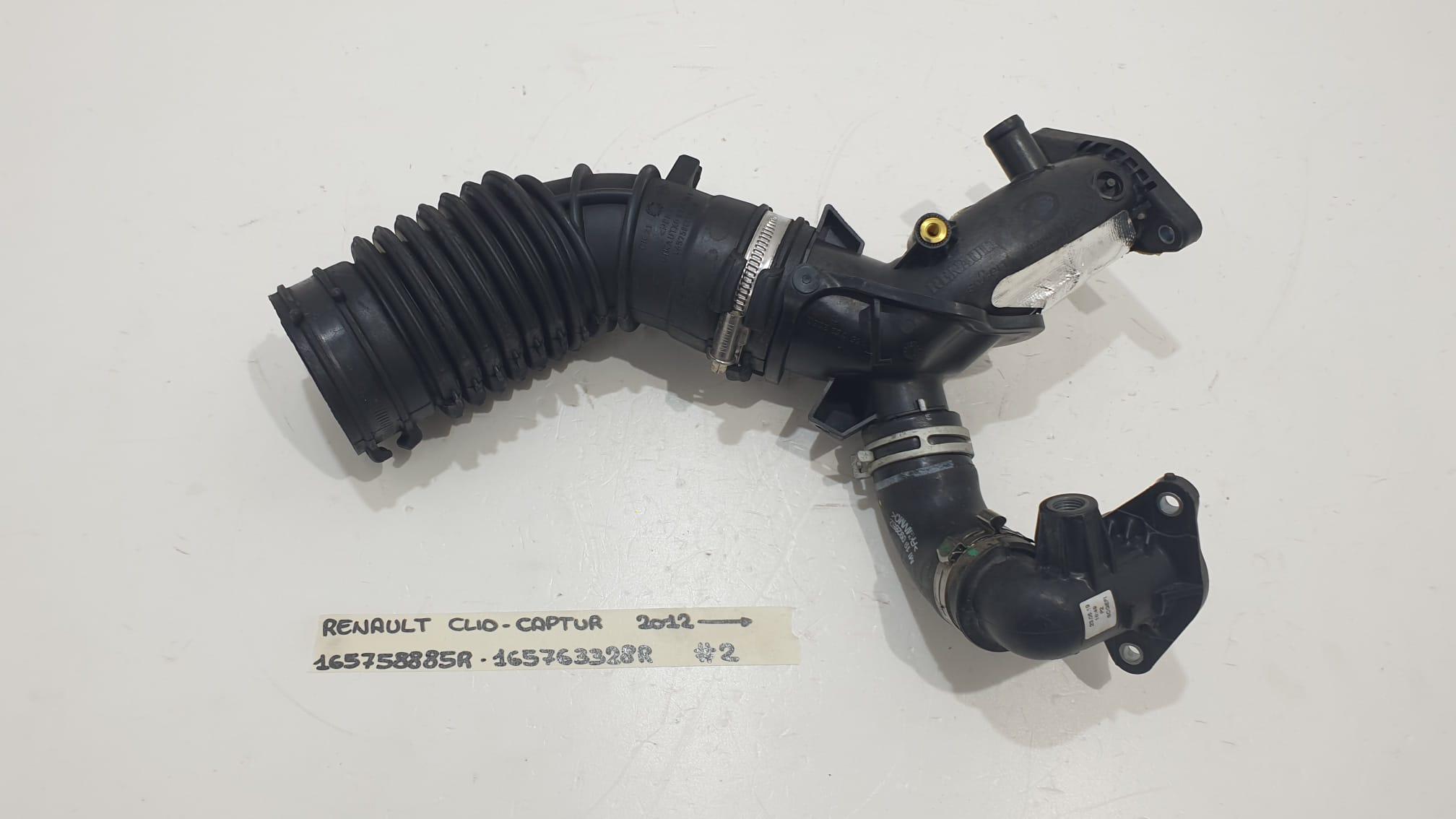 TUBO ASPIRAZIONE FILTRO ARIA RENAULT Captur Serie 165763328R 165758885R ...