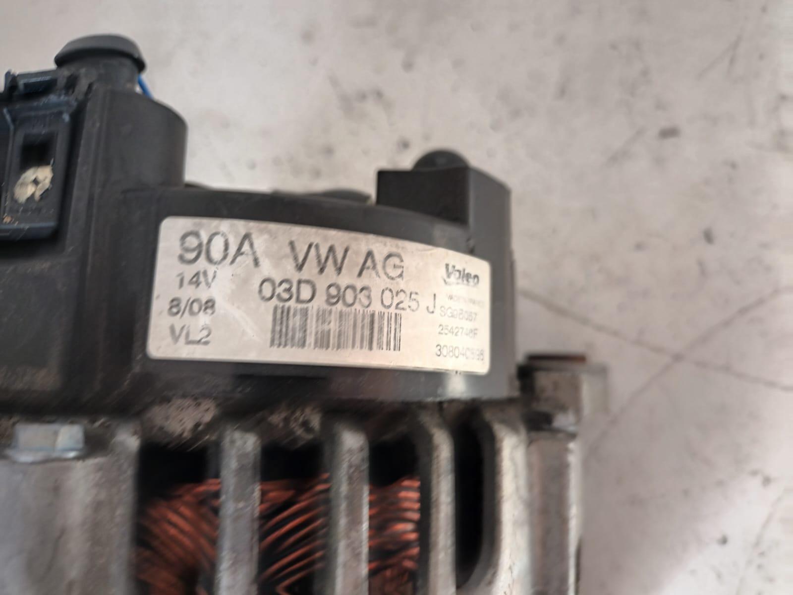 ALTERNATORE SKODA Fabia Berlina 2° Serie 03D903025J BMD Benzina 1200 ...