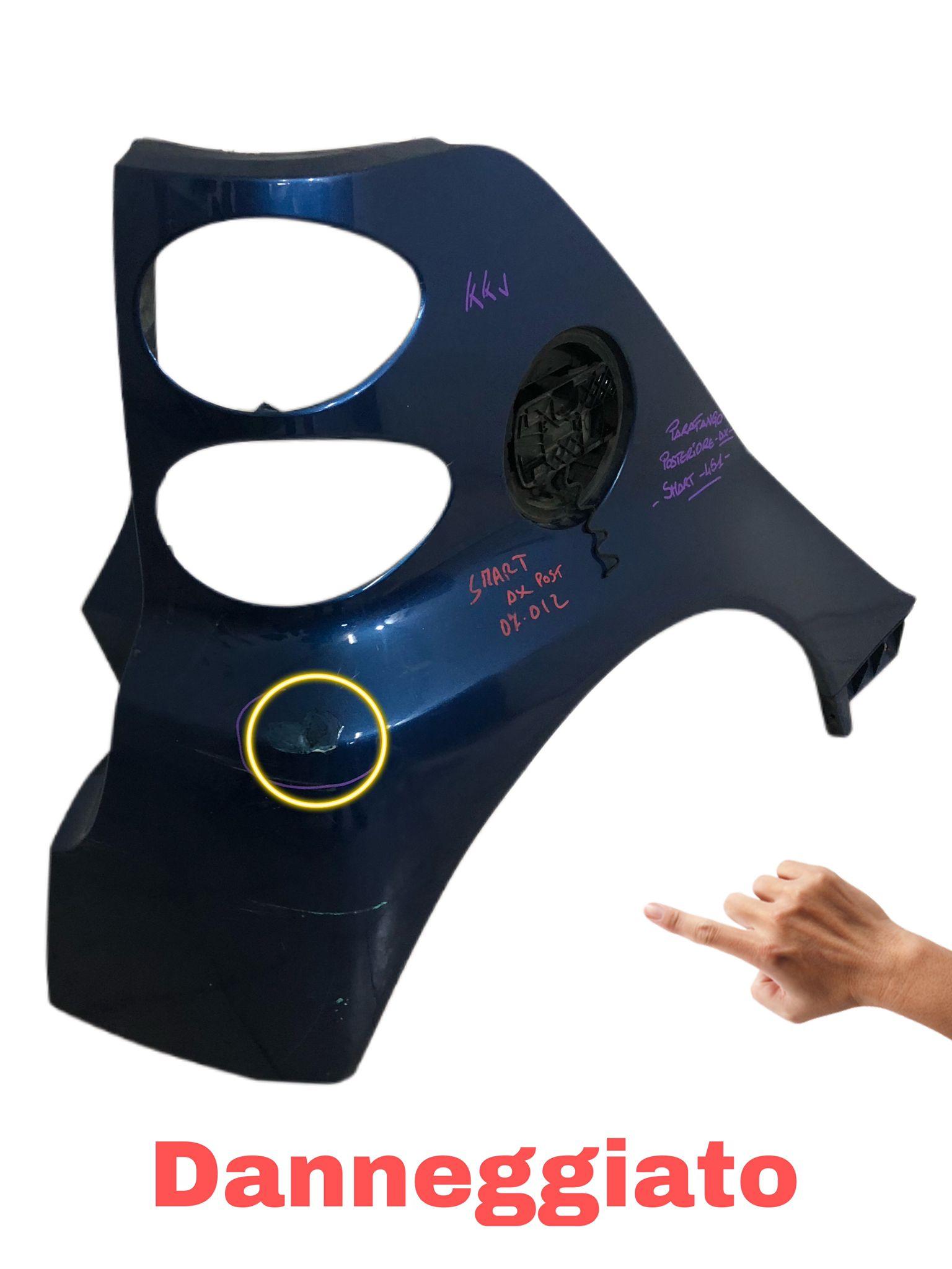 PARAFANGO POSTERIORE DESTRO SMART Fortwo Coupé (W451) (07>15)