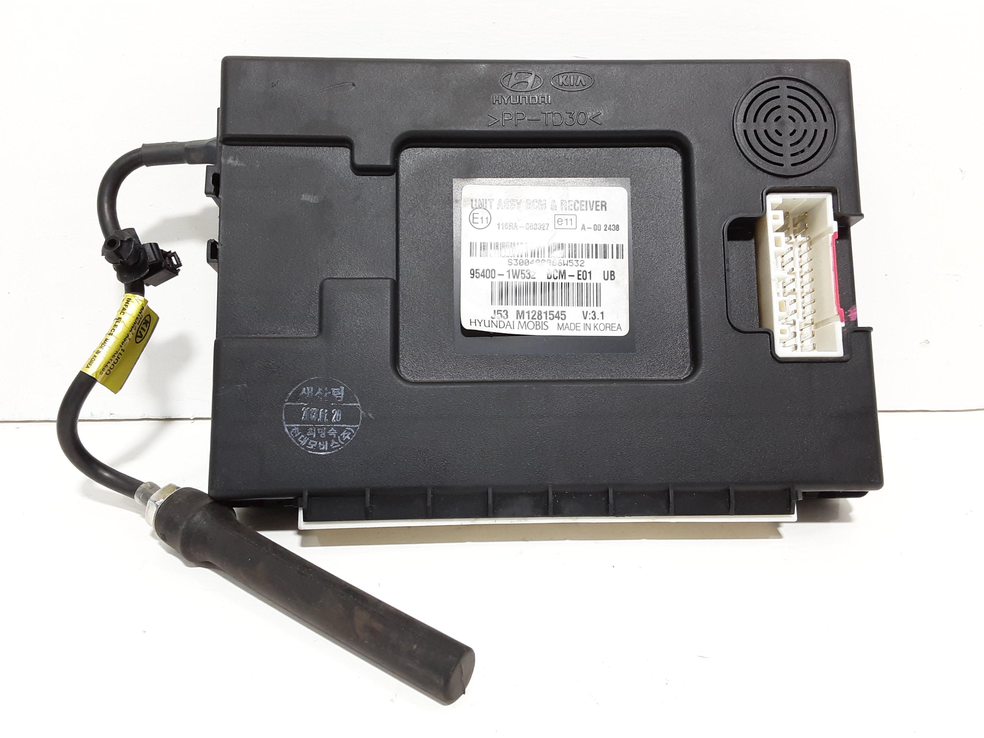 CENTRALINA BCM KIA Rio 4° Serie 954001W532 D3FA Diesel 1100 (11>)