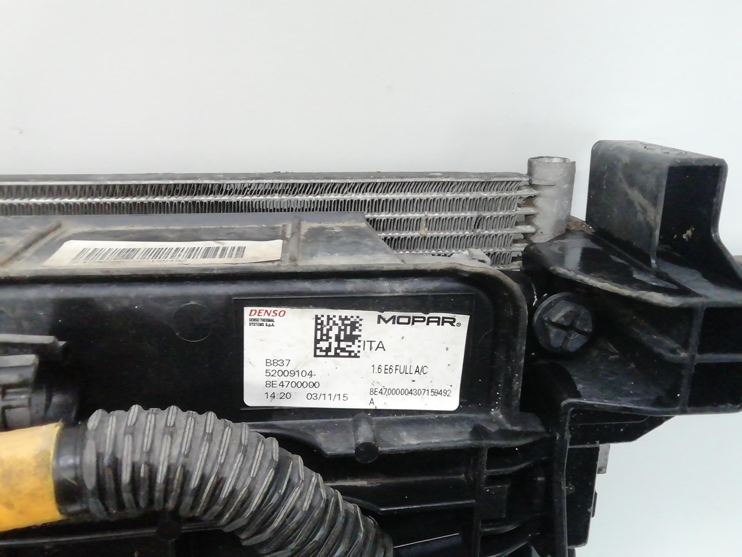 KIT RADIATORI FIAT 500 X Serie 51965900 Diesel 1600 (15>)
