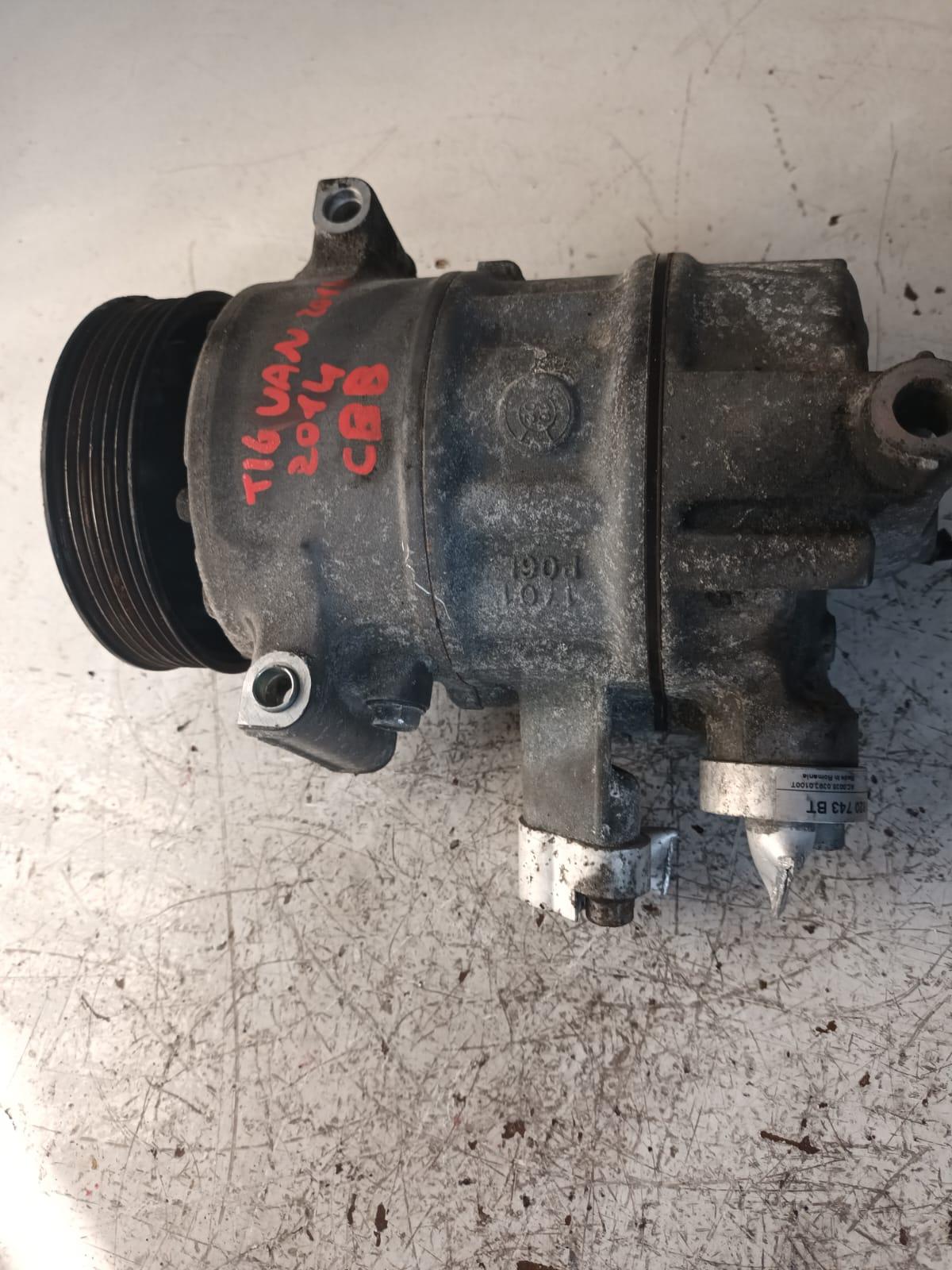 COMPRESSORE A/C VOLKSWAGEN Tiguan 2° Serie 5N0820803 CBB Diesel 2000 ...