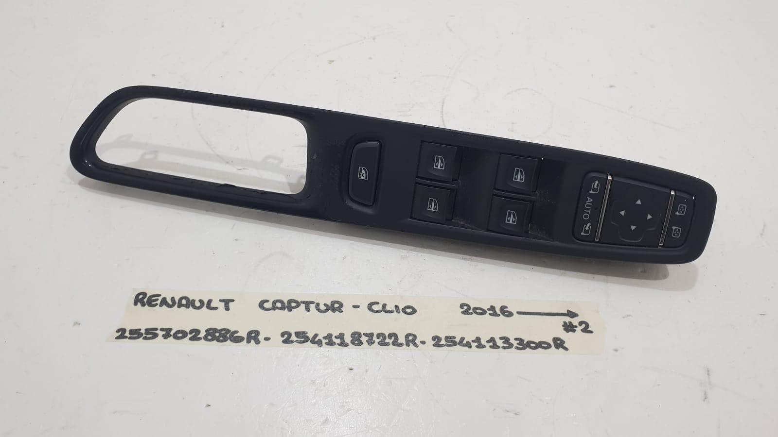 PULSANTIERA ANTERIORE SINISTRA RENAULT Captur Serie 255702886R ...