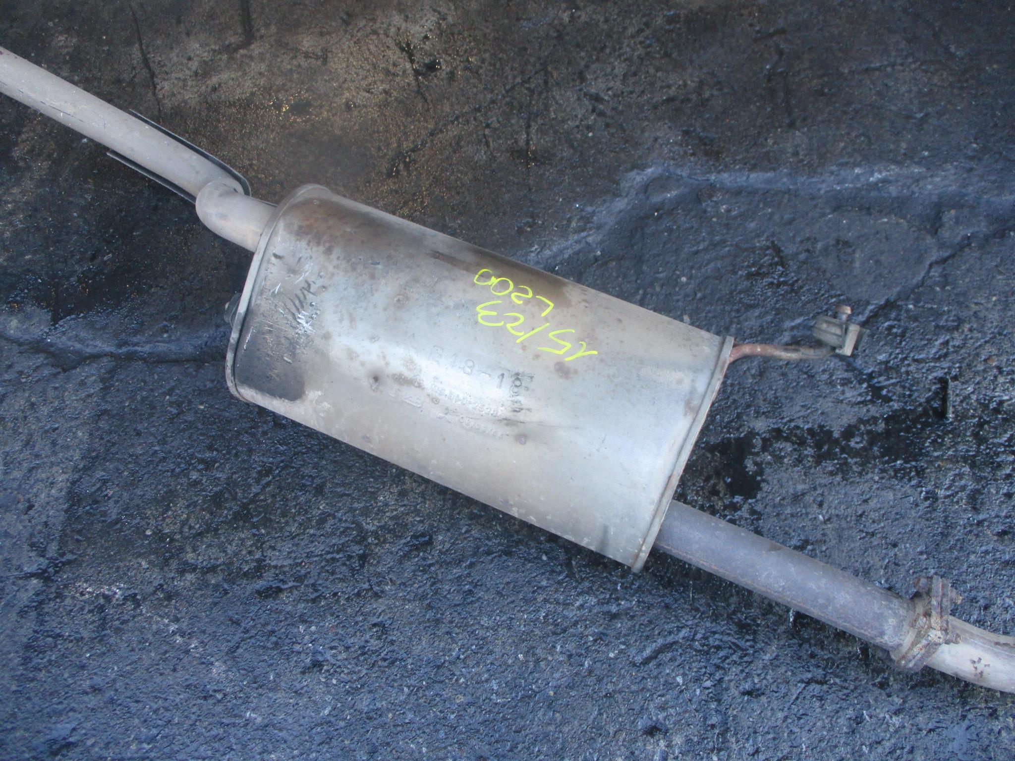 MARMITTA COMPLETA DI TERMINALE SCARICO MITSUBISHI L 200 4° Serie 4D56 ...