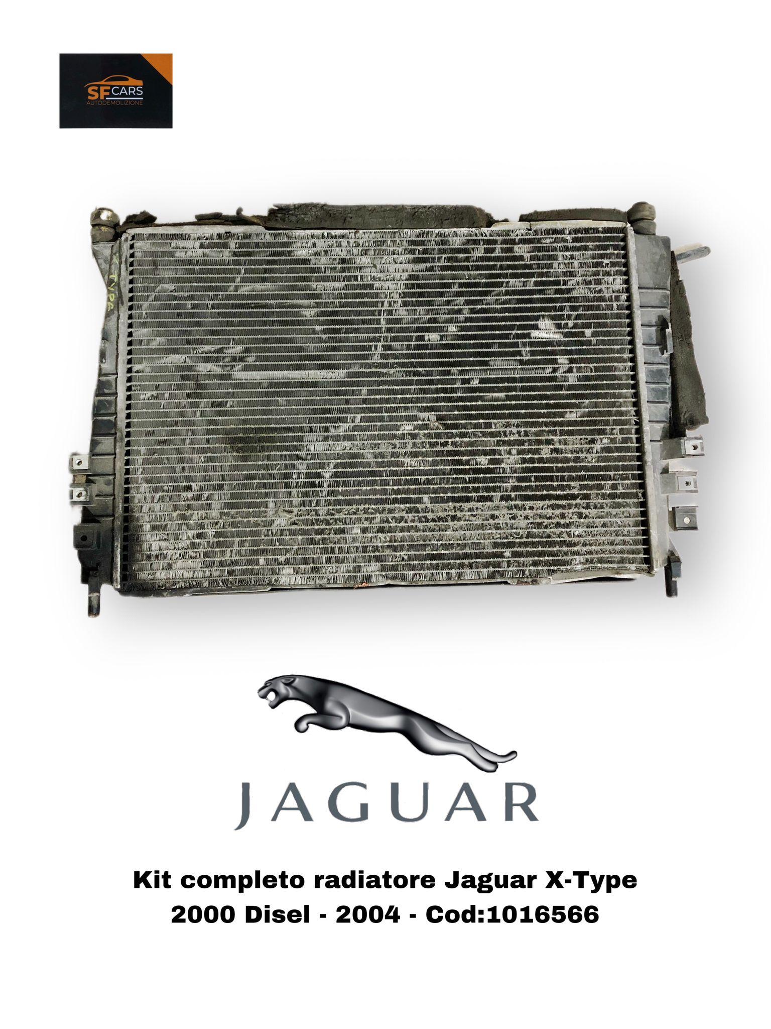 KIT RADIATORI JAGUAR X-Type Serie Diesel 2.0 (01>08)
