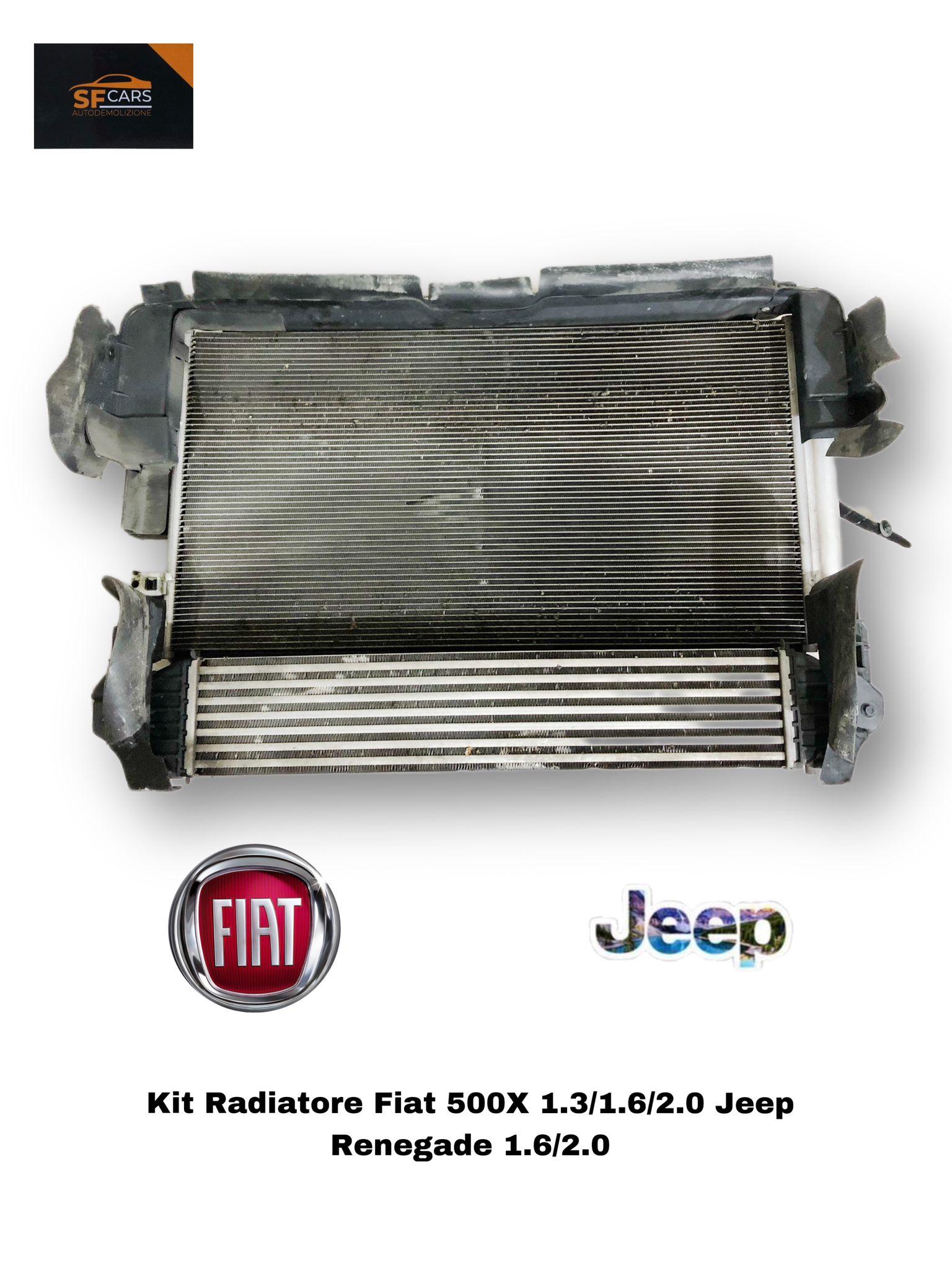 KIT RADIATORI FIAT 500 X Serie Diesel (15>)