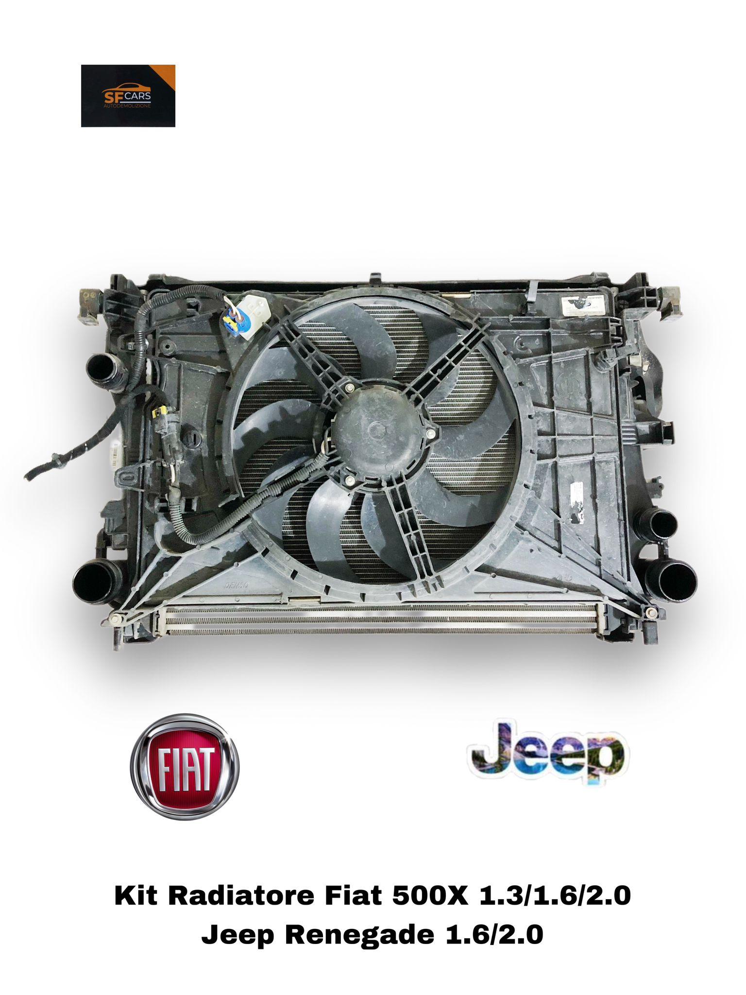 KIT RADIATORI FIAT 500 X Serie Diesel (15>)