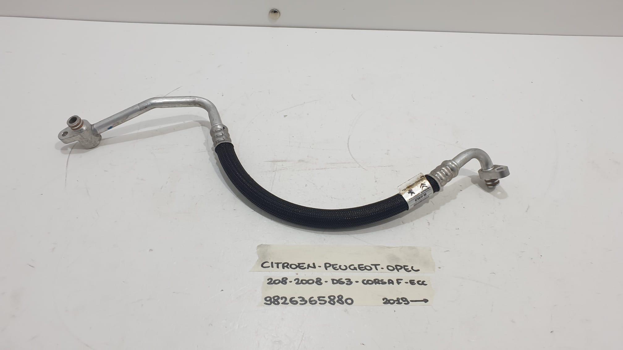 TUBO ARIA CONDIZIONATA PEUGEOT 208 Serie 9826365880 Benzina 1.2 (19>)