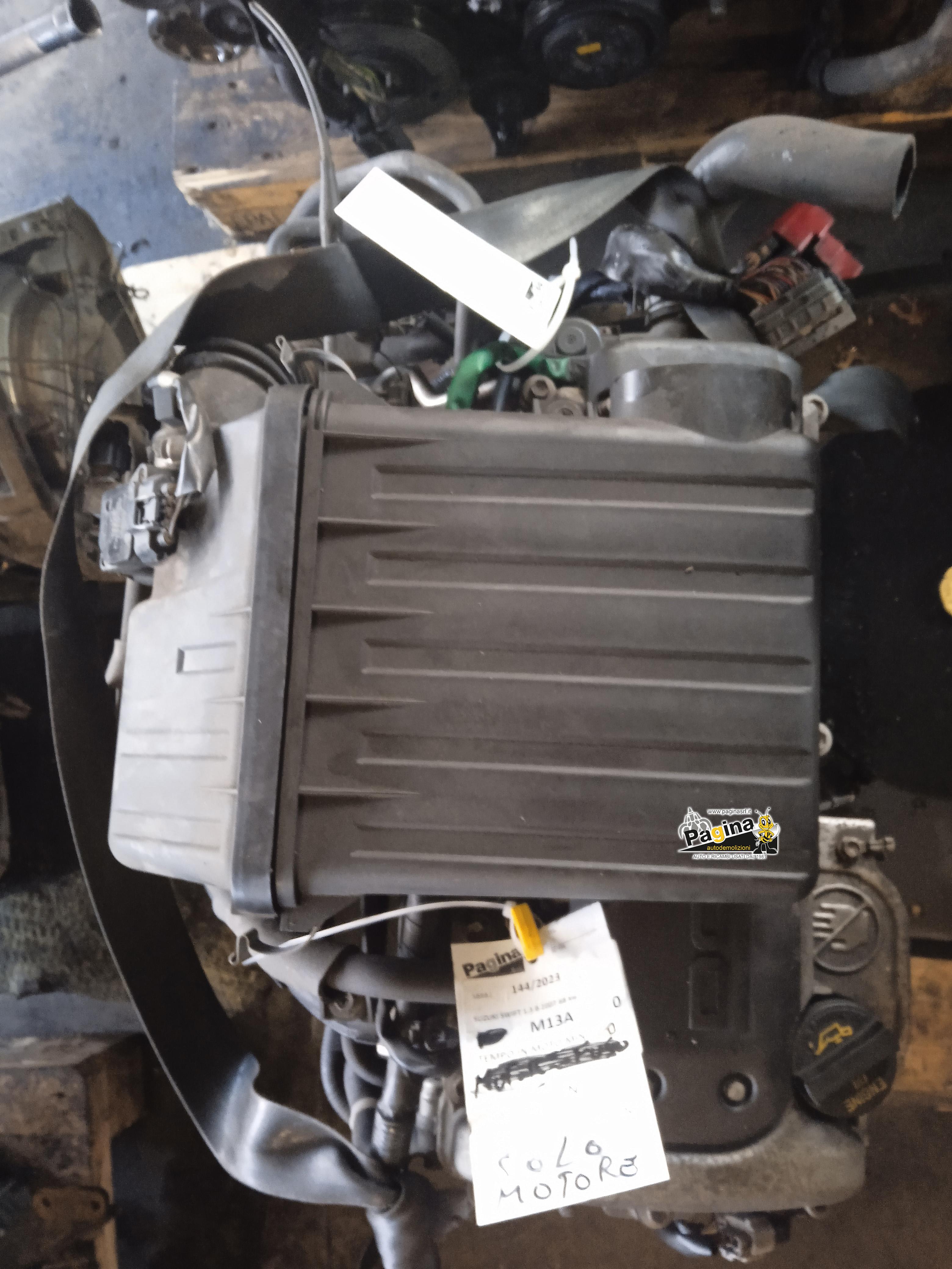 MOTORE COMPLETO SUZUKI Swift 4° Serie M13A M13A Benzina 1300 (04>10)