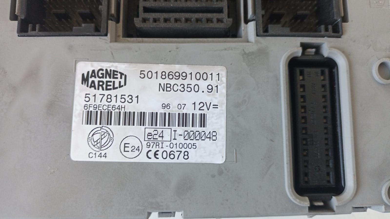 BODY COMPUTER FIAT Panda 2° Serie 51781531 (03>10)