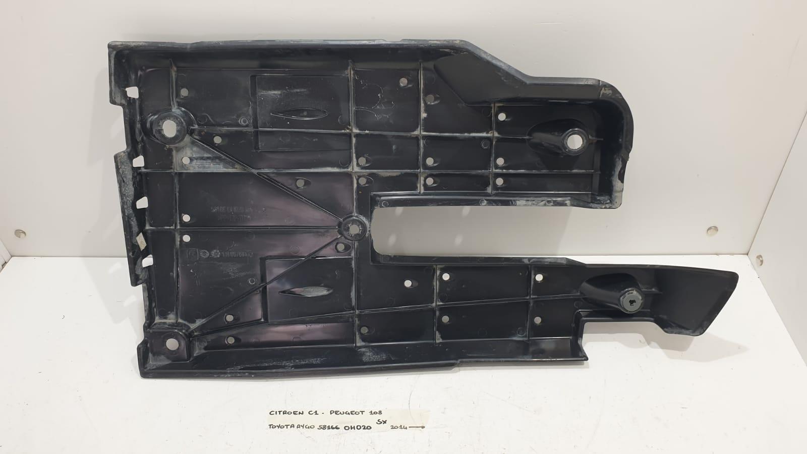 PROTEZIONE SOTTOSCOCCA SX PEUGEOT 108 1° Serie 58166-OH020 Benzina (14>>)