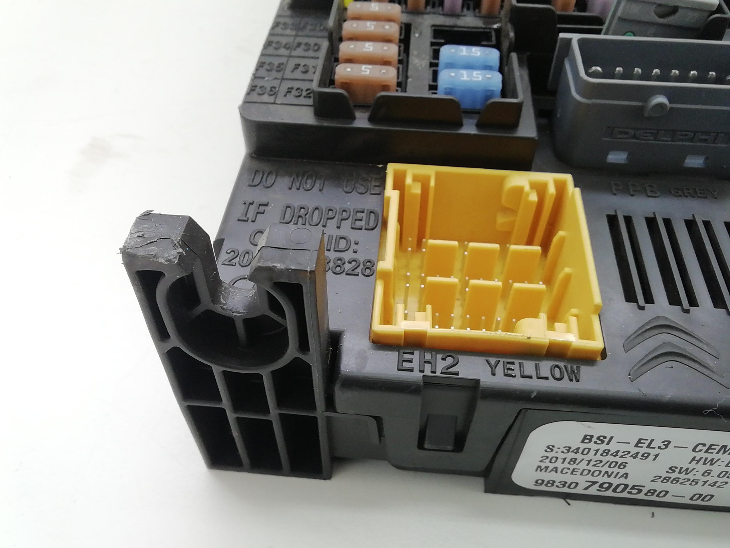 BODY COMPUTER CITROEN C4 Cactus 9830790580 (14>)