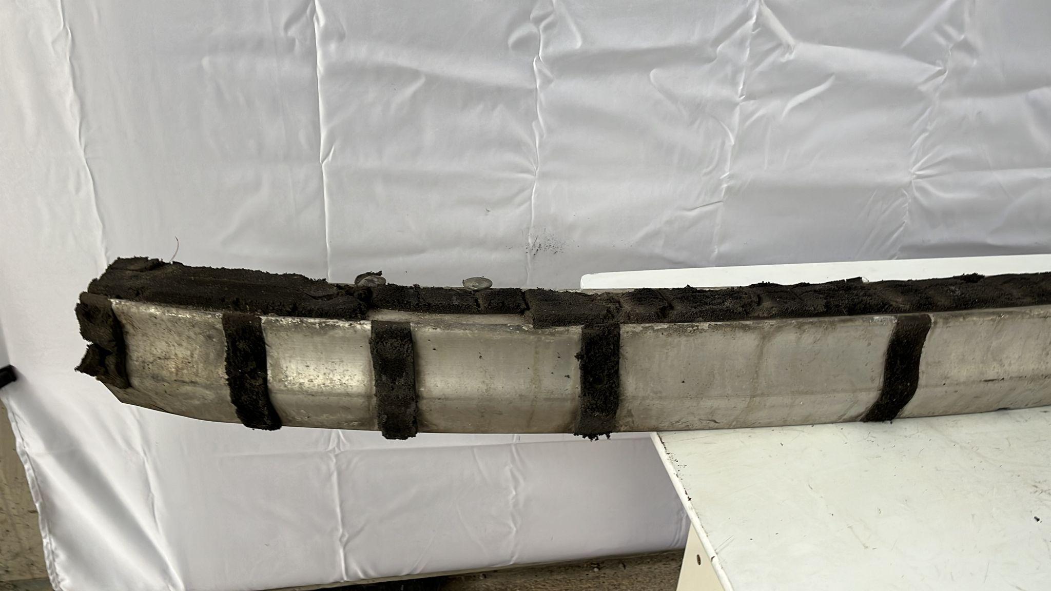 TRAVERSA PARAURTI POSTERIORE MERCEDES ML W164 3° Serie A1646190122 (05>11)