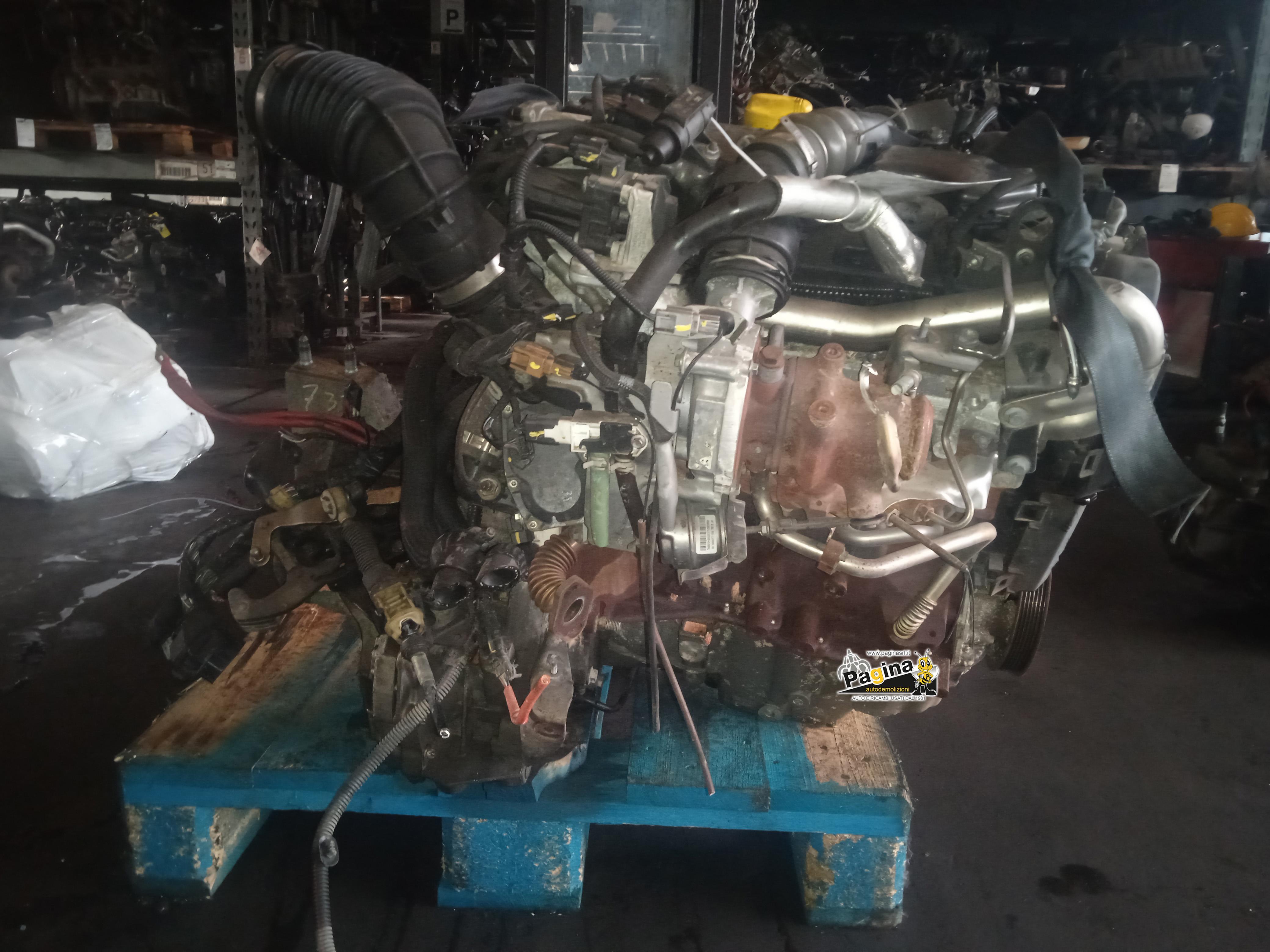 MOTORE COMPLETO DACIA Dokker 1° Serie K9KE6 K9K 612, K9K 626 Diesel ...