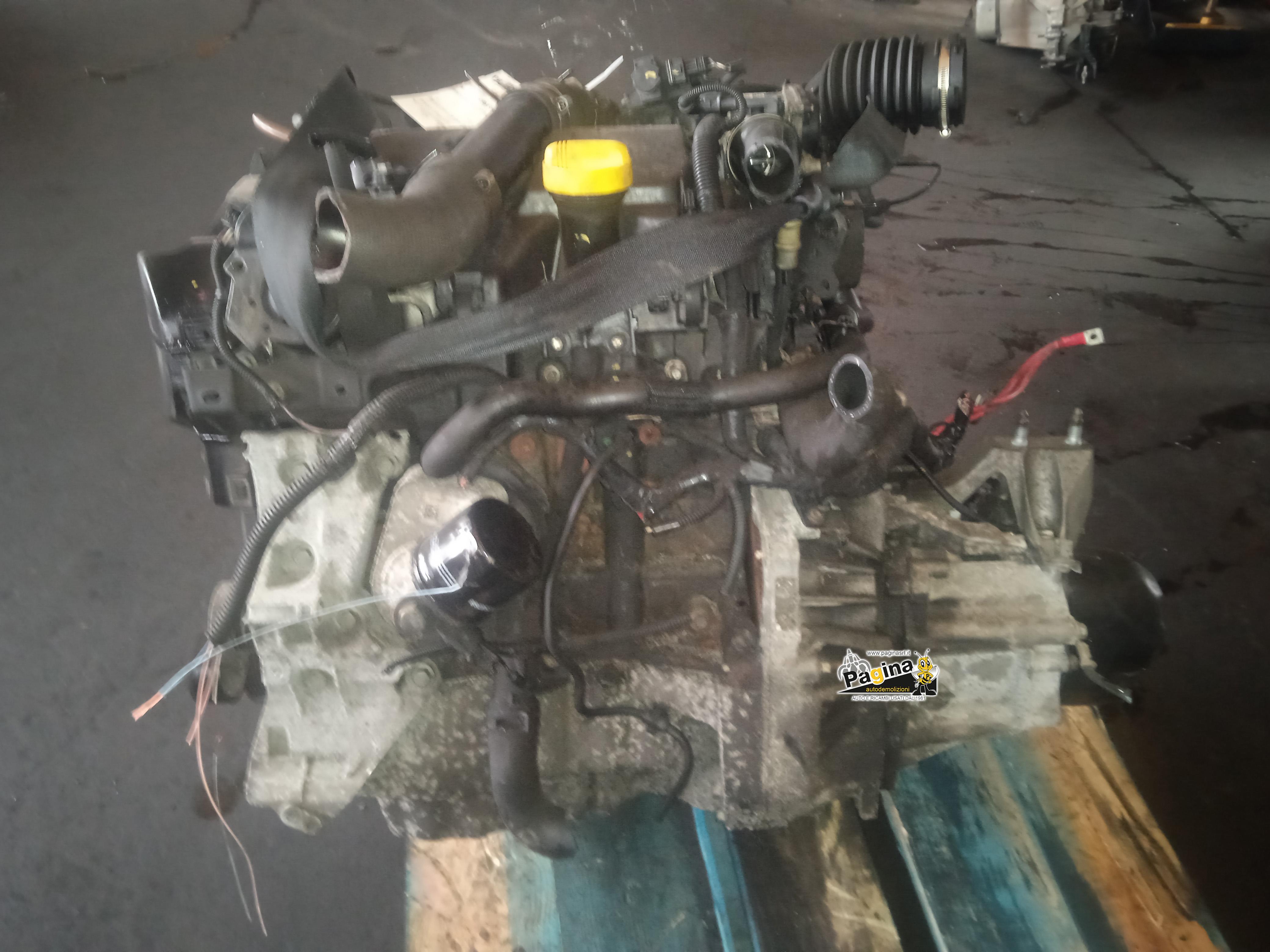 MOTORE COMPLETO DACIA Dokker 1° Serie K9KE6 K9K 612, K9K 626 Diesel ...