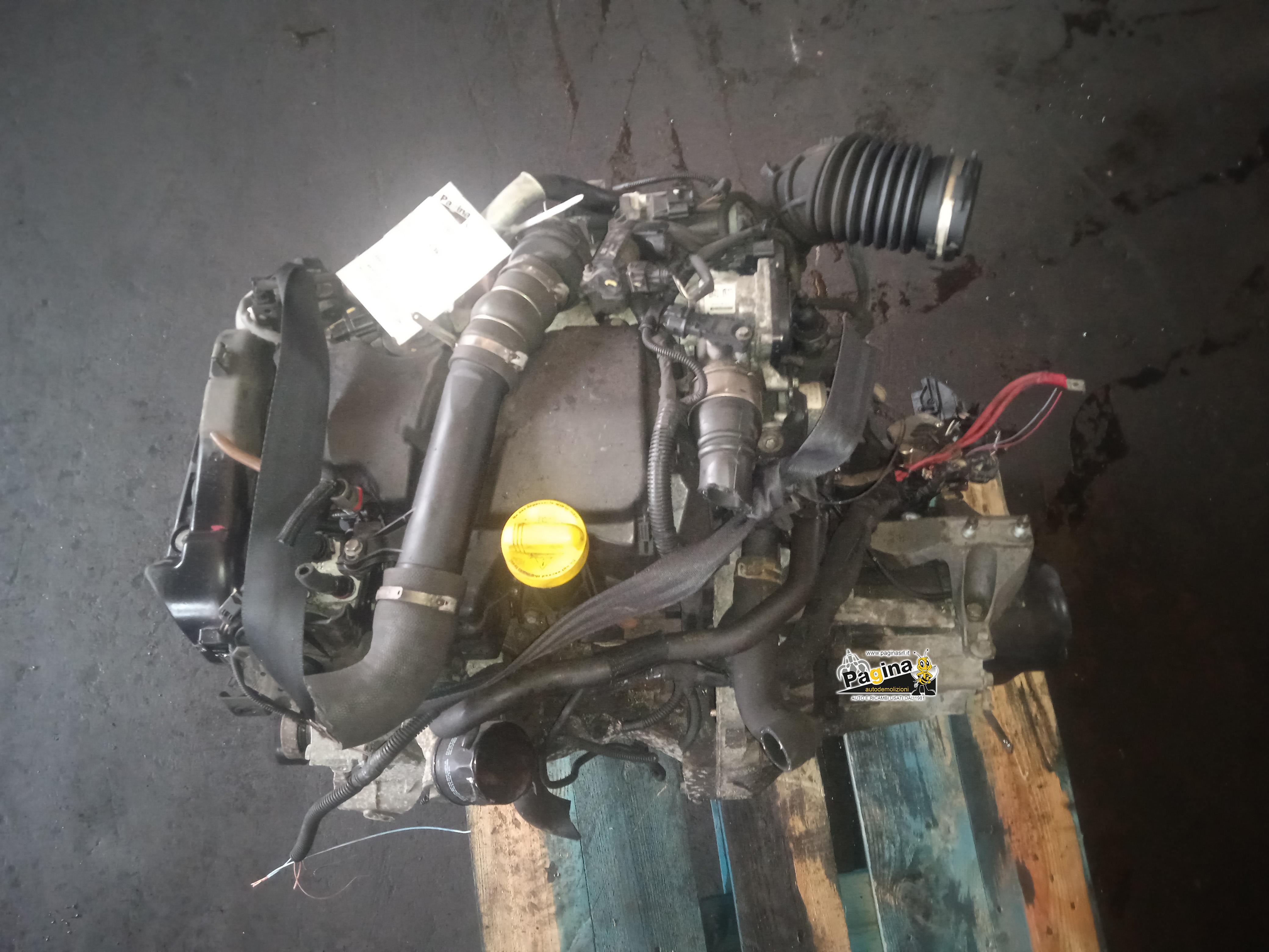 MOTORE COMPLETO DACIA Dokker 1° Serie K9KE6 K9K 612, K9K 626 Diesel ...