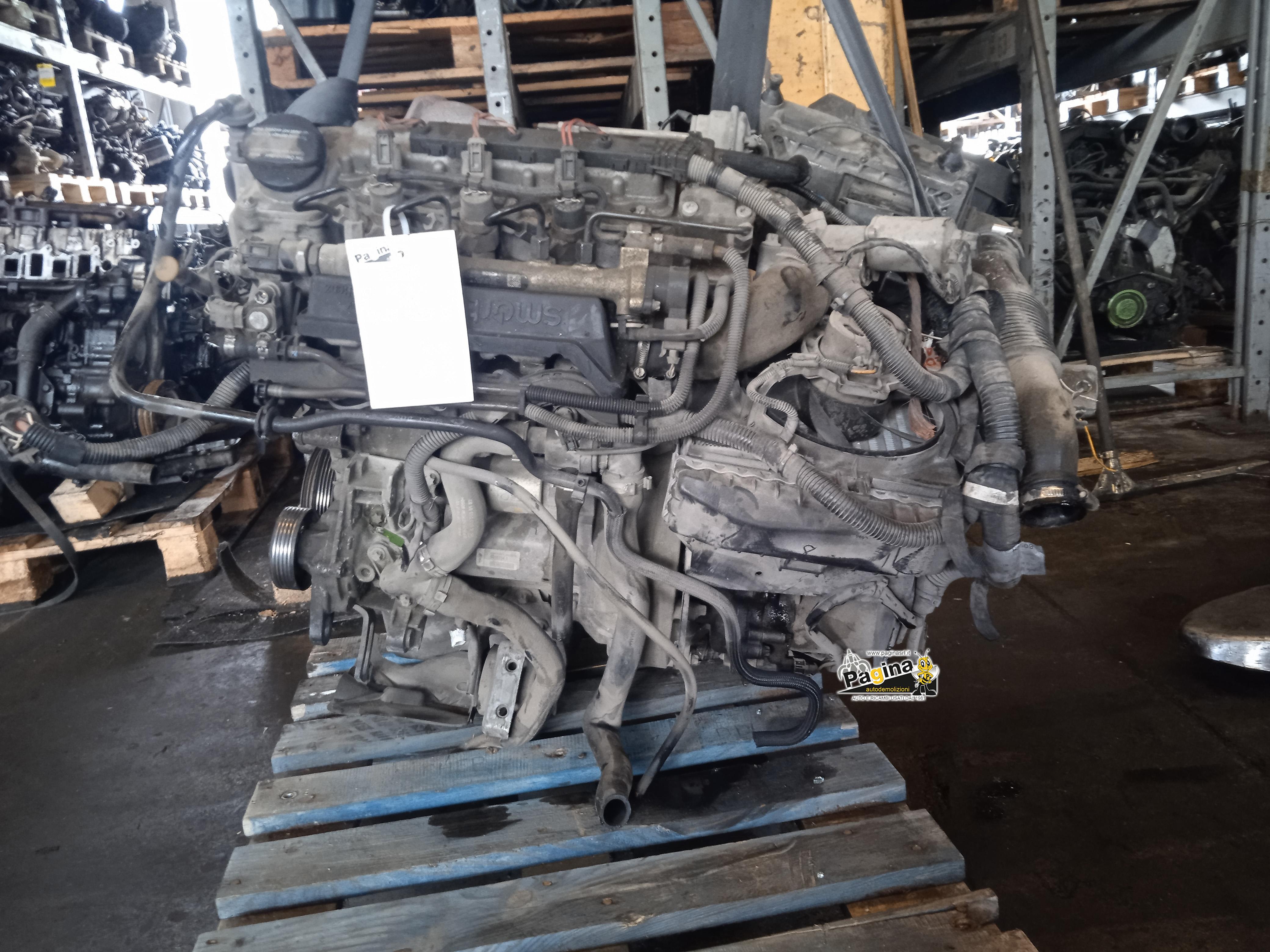 MOTORE COMPLETO SMART ForTwo Cabrio (W450) 61 OM 660 DE 8LA, OM 660.940 ...