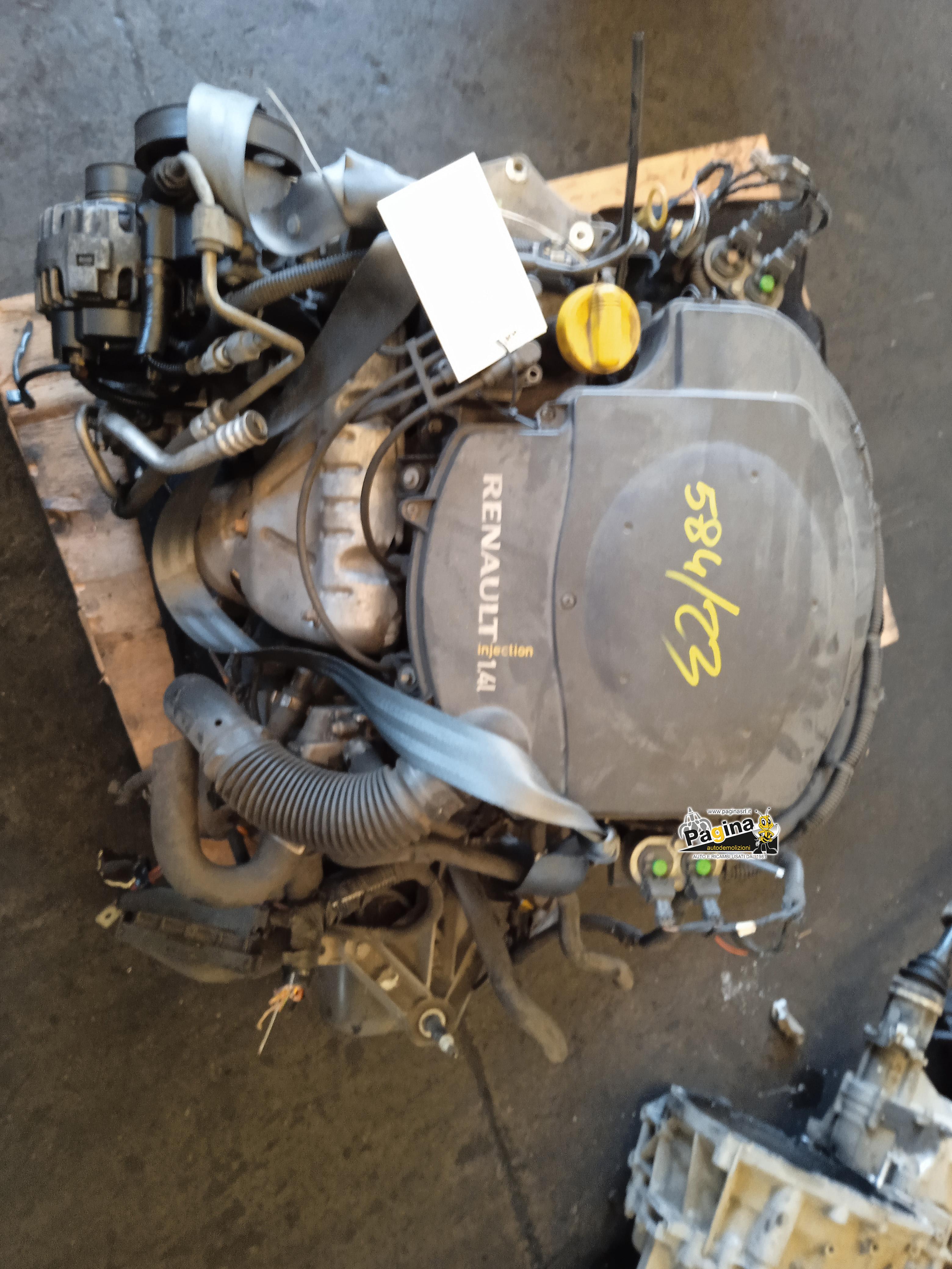 MOTORE SEMICOMPLETO DACIA Sandero 1° Serie K7J 710 Benzina 1400 (08>12)