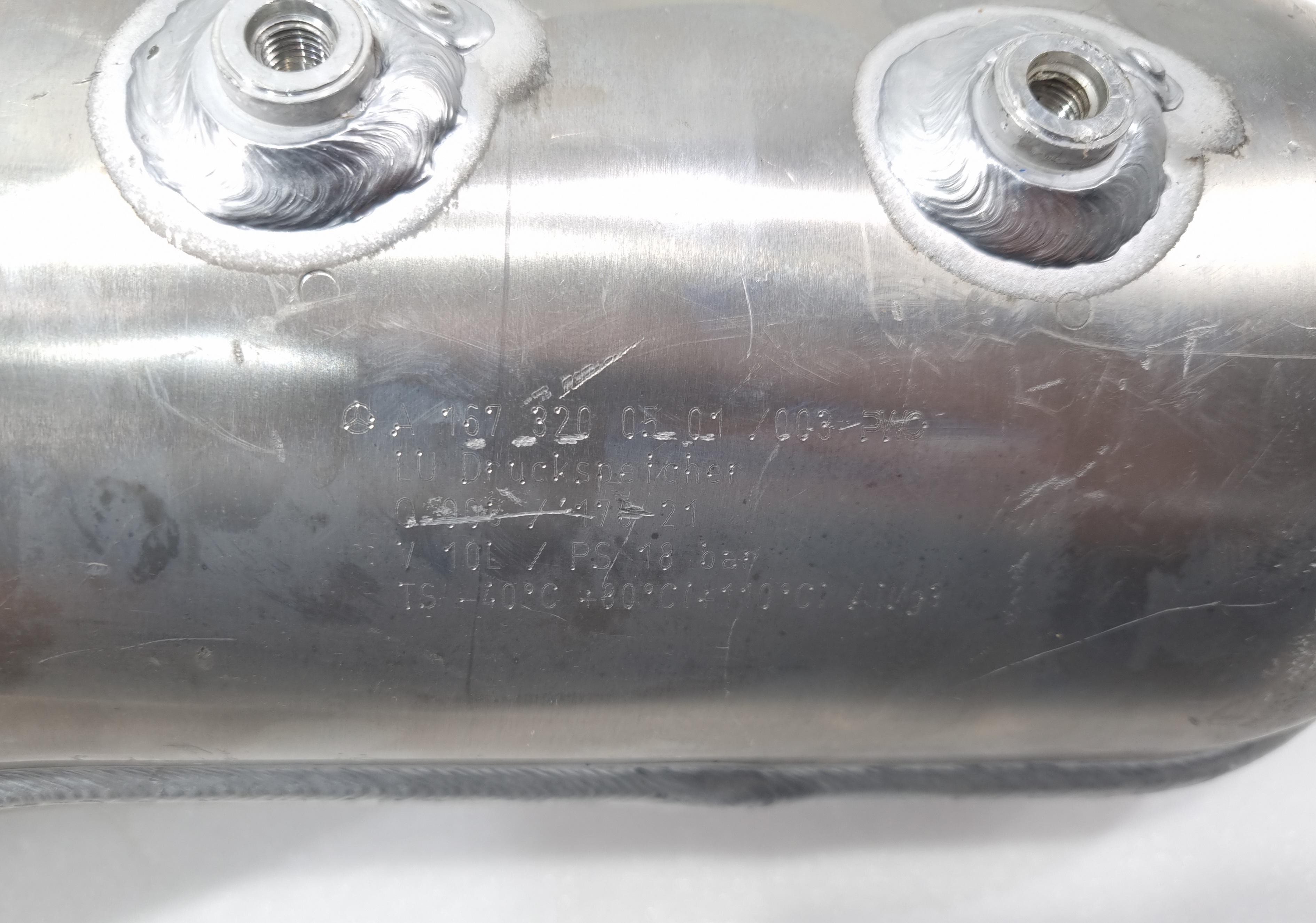 SERBATOIO ARIA COMPRESSIONE SOSPENSIONI PNEUMATICHE MERCEDES GLE W167 ...