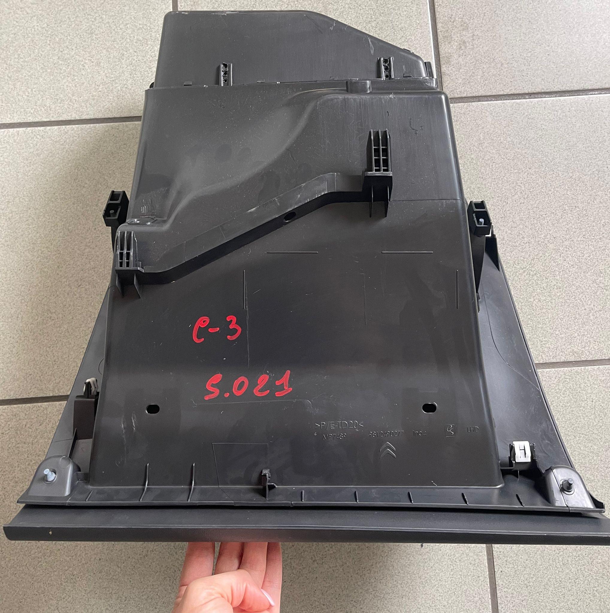 CASSETTO PORTA OGGETTI CITROEN C3 Serie 9812490277 (16>)